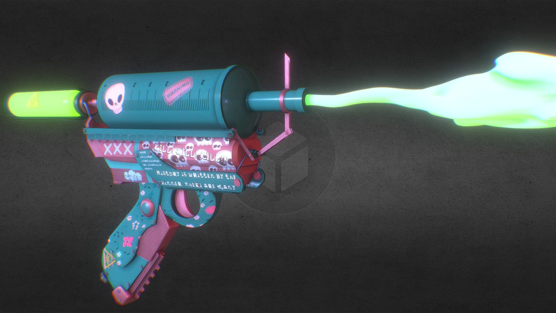 Toxic Metamorph(GUN) - 3D model by Tamelark Dagora (@tamelarkdagora ...