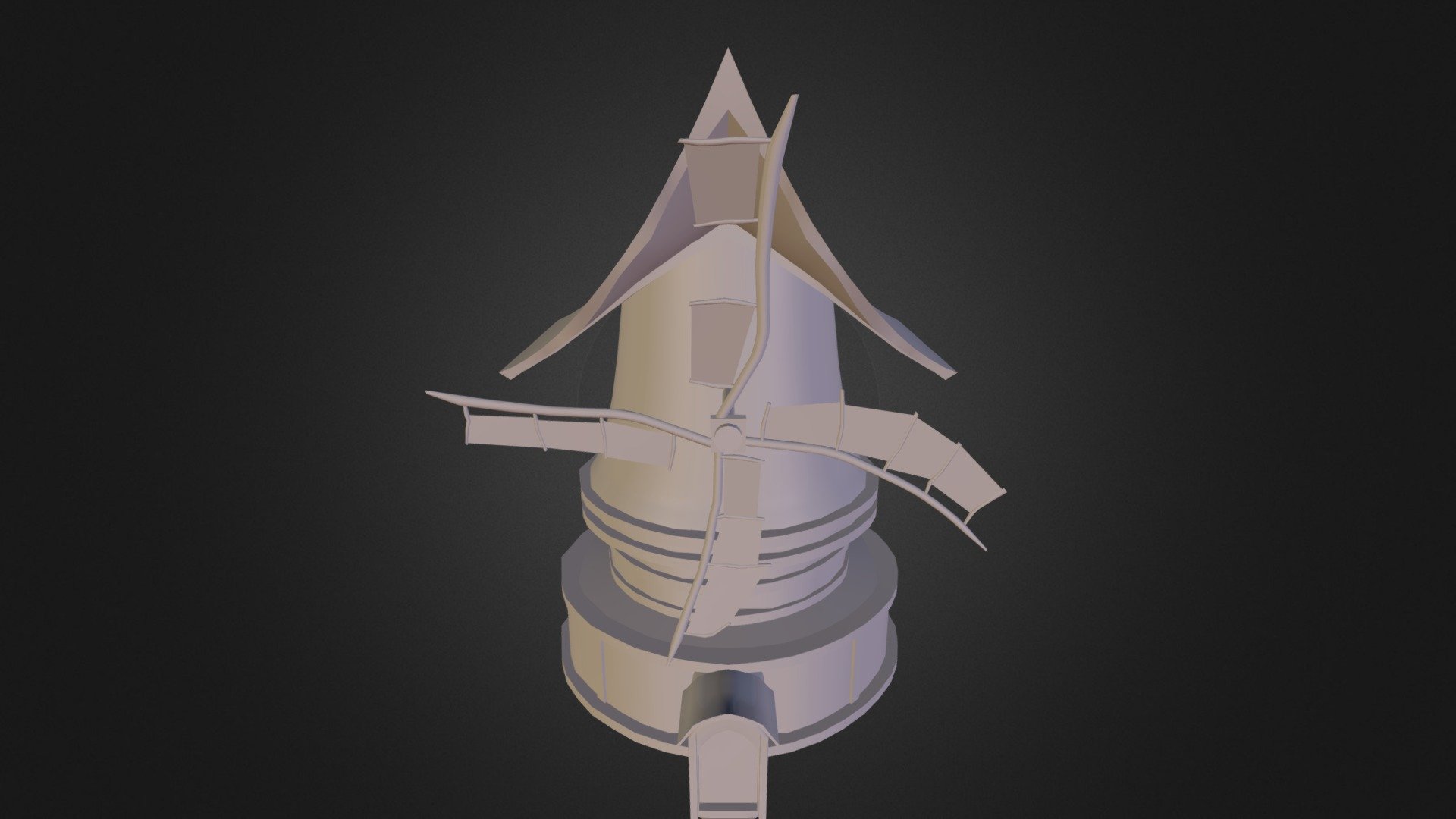 Stylized Windmill - 3D model by liquidspacie [fa14ebe] - Sketchfab