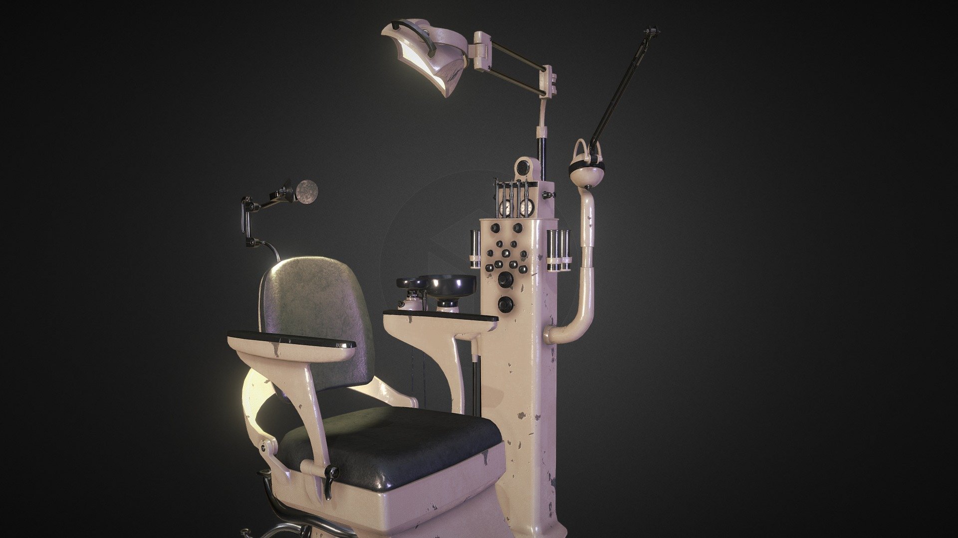 Dentist_SetUp_GameRes - 3D model by KelvinTheArtist [fa162e1] - Sketchfab