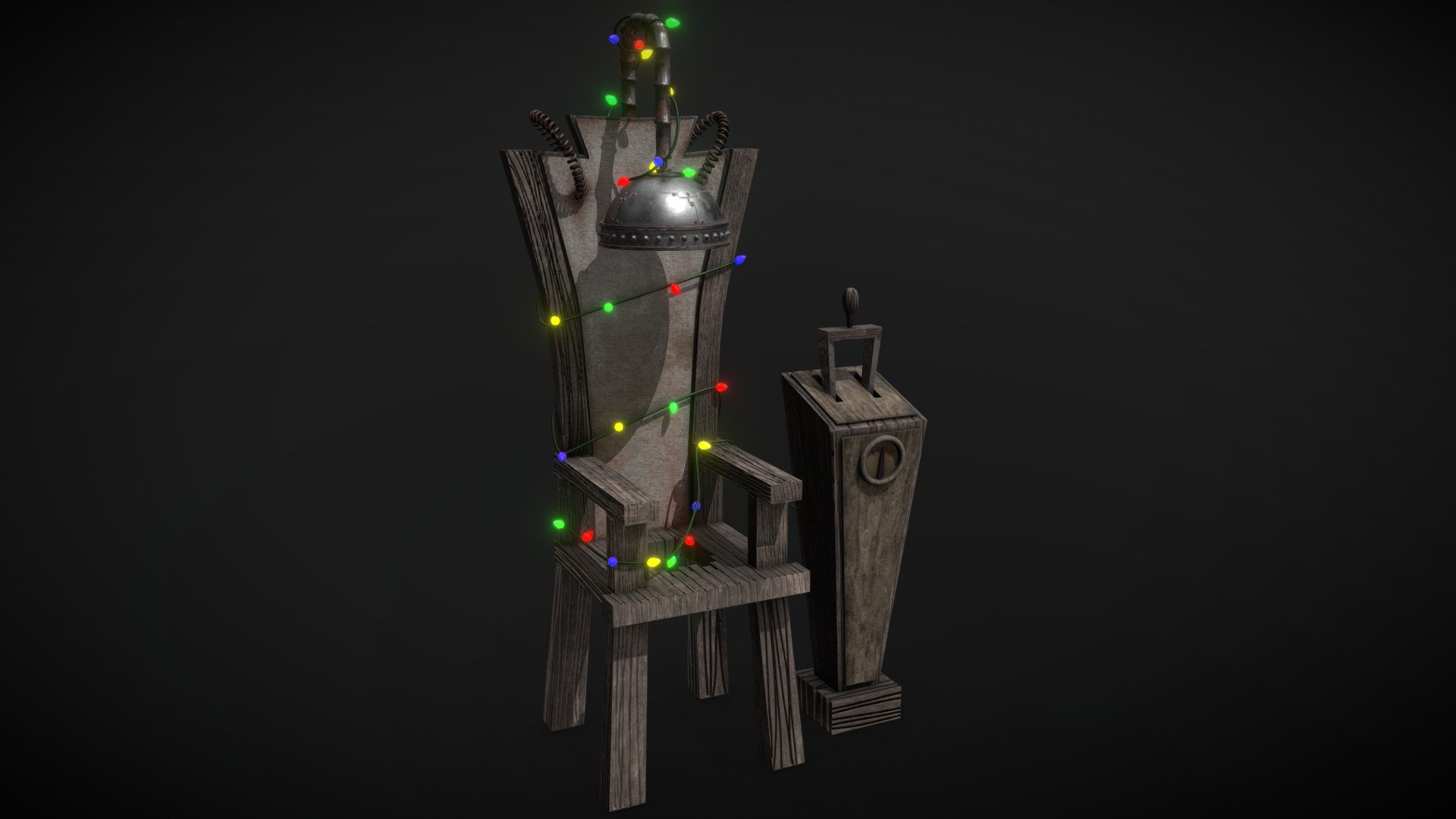 Jack Skellington's Electric Chair - Buy Royalty Free 3D model by Tania ...
