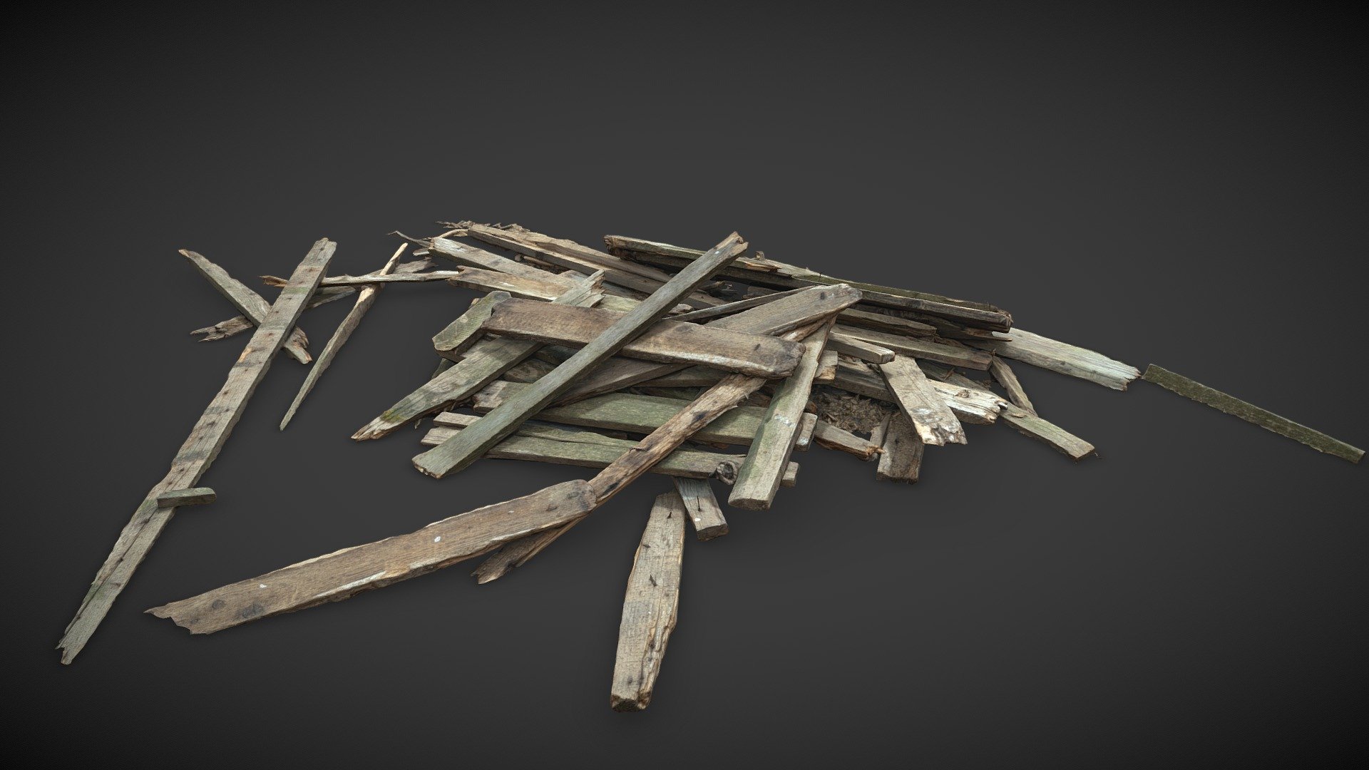 Old wooden planks - Buy Royalty Free 3D model by Goromor (@gorllu ...
