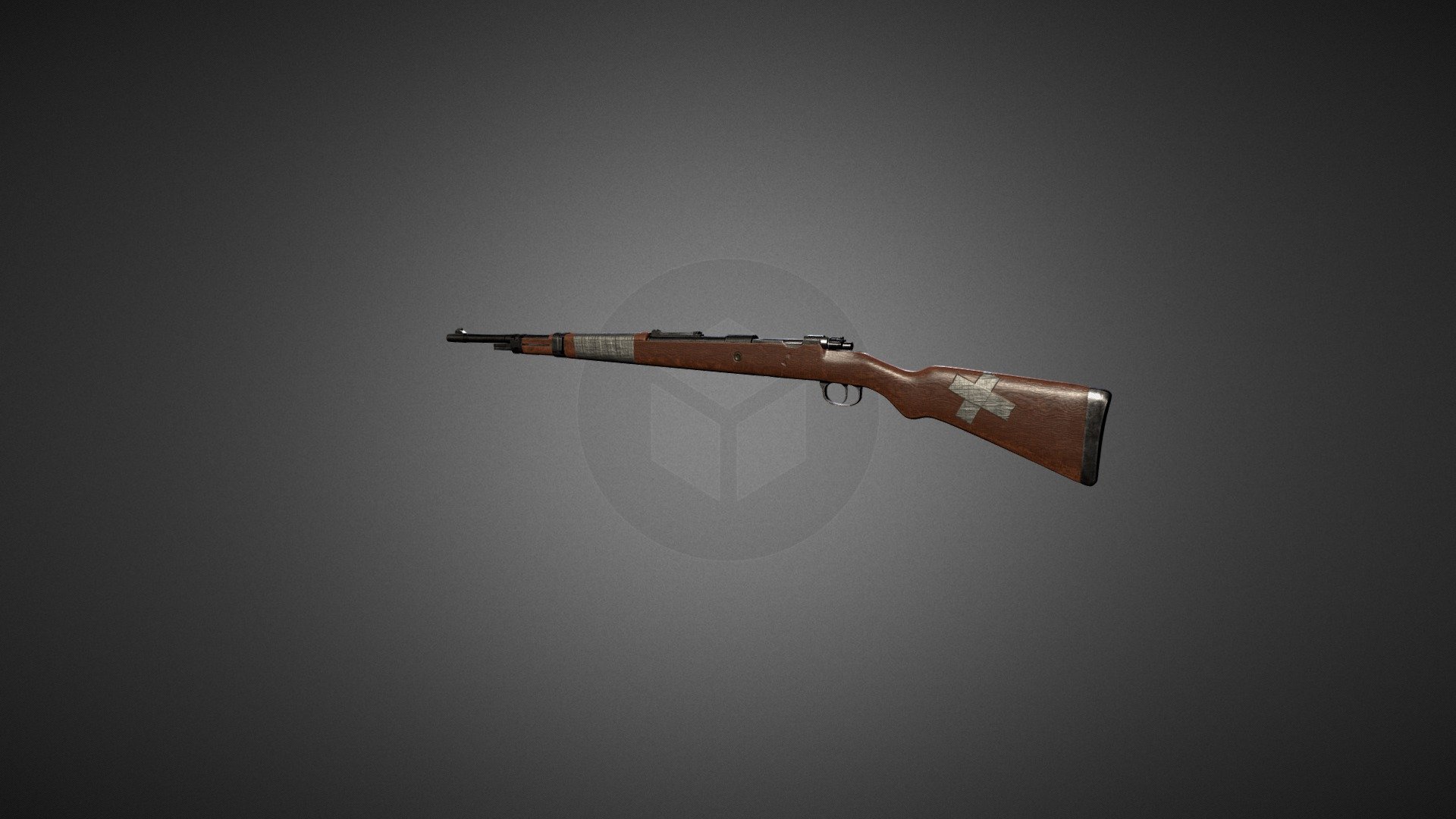 Kar98k Bolt-Action Rifle - 3D model by Frank_Rivera [fa18e37] - Sketchfab