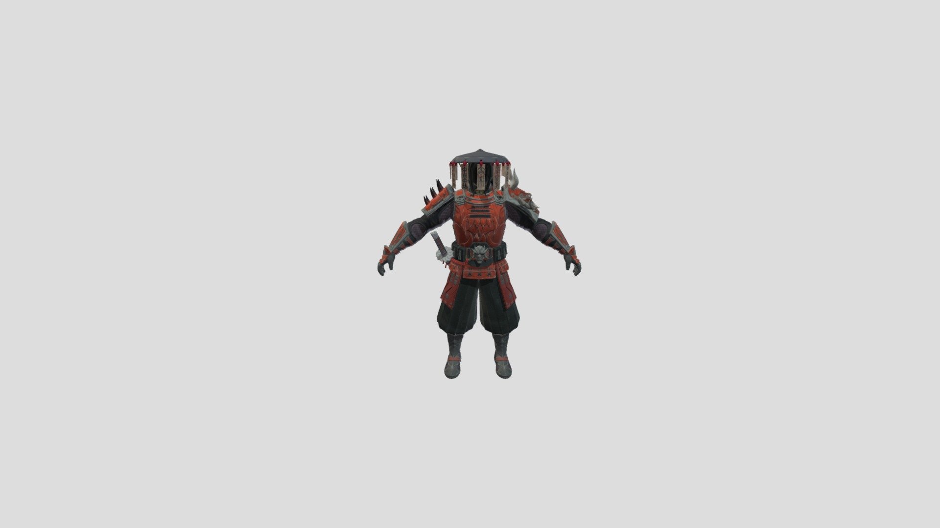 Shogun_x_-_fortnite_skin - Download Free 3D model by medh [fa19dfe ...