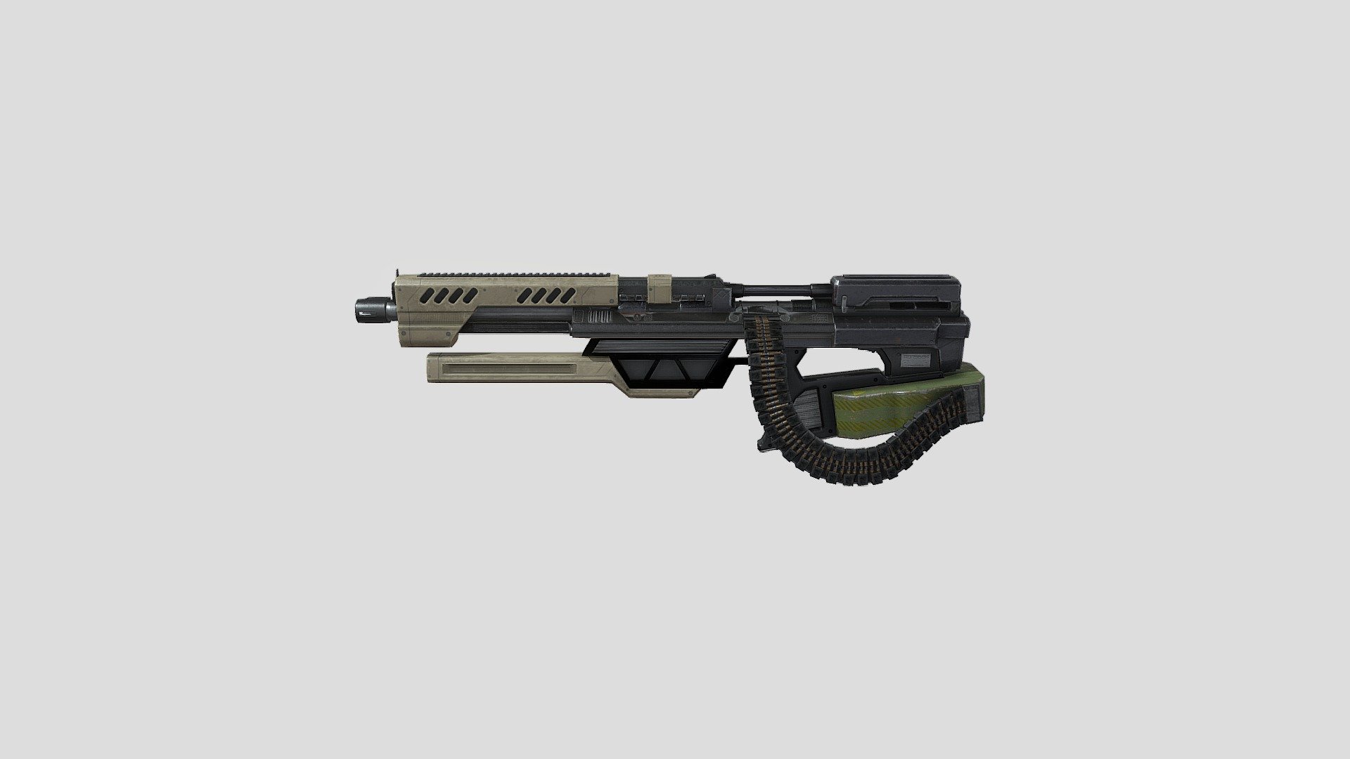 Heavy Assault Rifle - Download Free 3D model by Albert Limeres (@Albert ...
