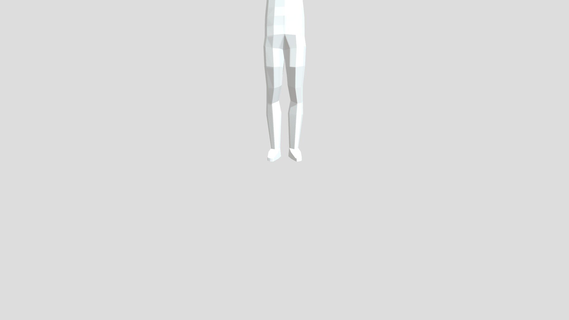low poly human with rig - Download Free 3D model by MR w (@mr_w2 ...