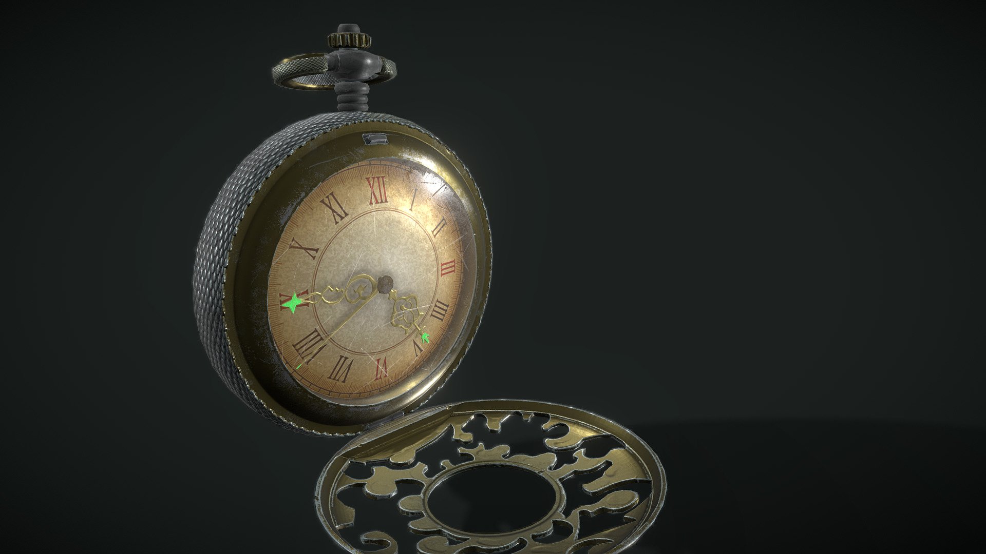 Pocket watch - 3D model by _Mars [fa1be39] - Sketchfab