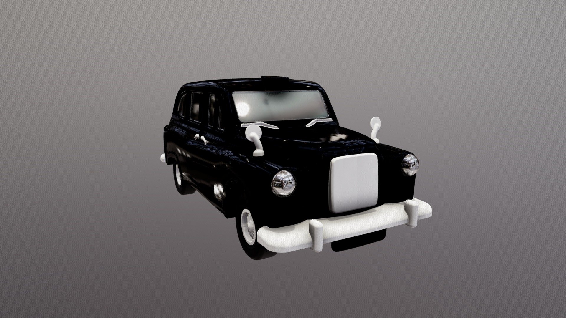 Inglish Taxi - 3D model by DANRELSCAN [fa1bf19] - Sketchfab