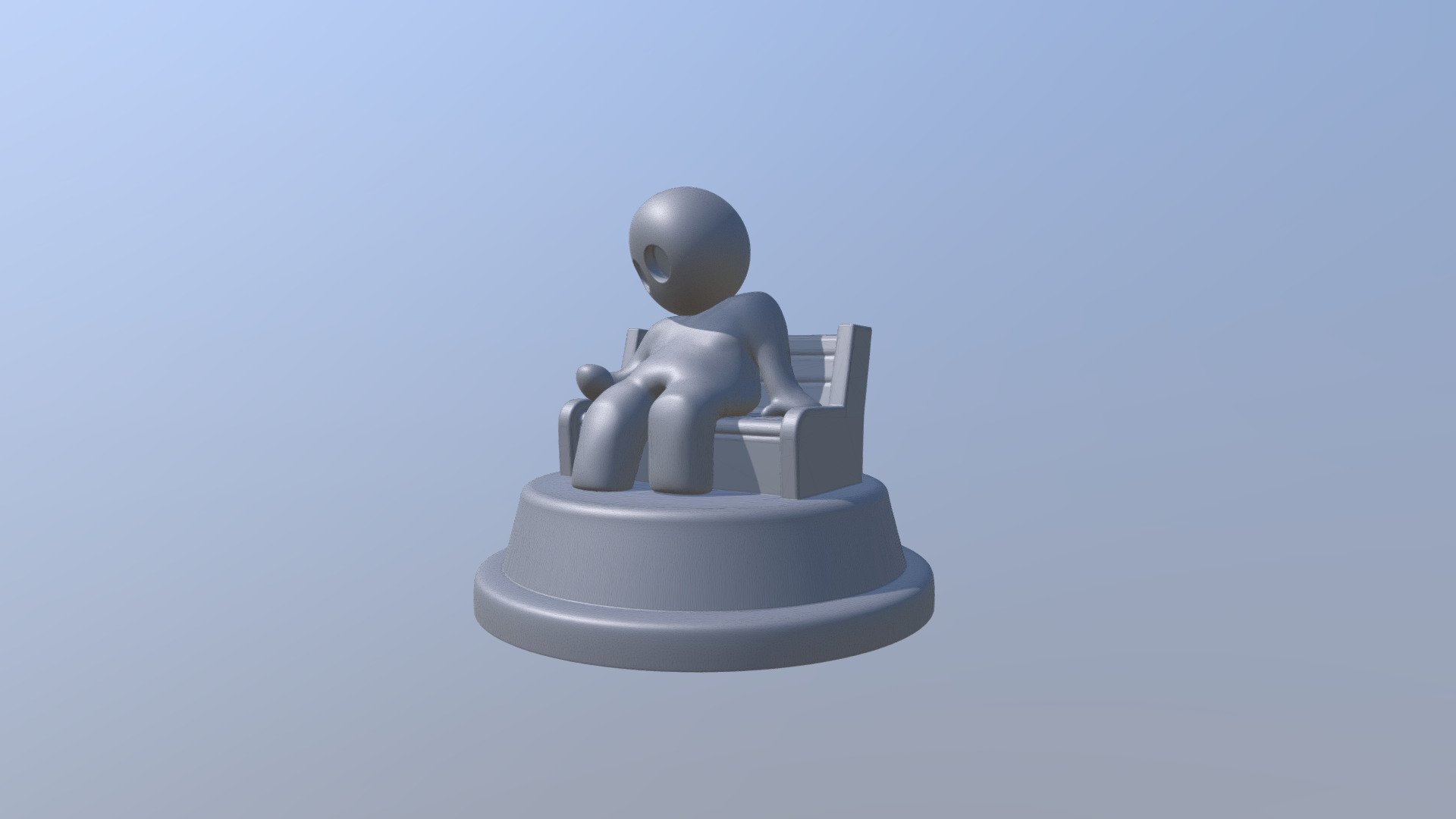 SittingFigureFLC - 3D model by v.pavlov [fa1c66c] - Sketchfab