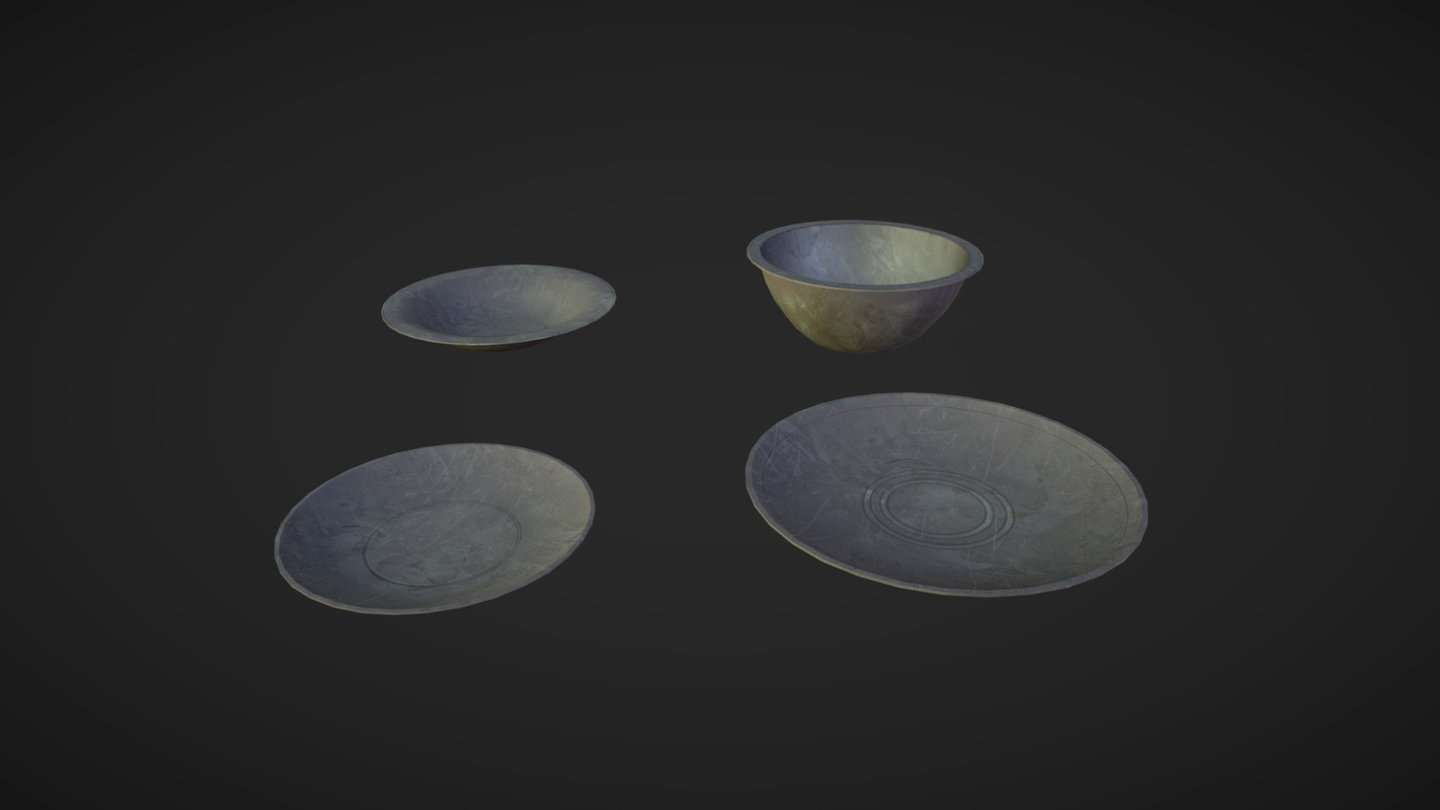 Metal Plates - 3D model by teaMate [fa1daa1] - Sketchfab