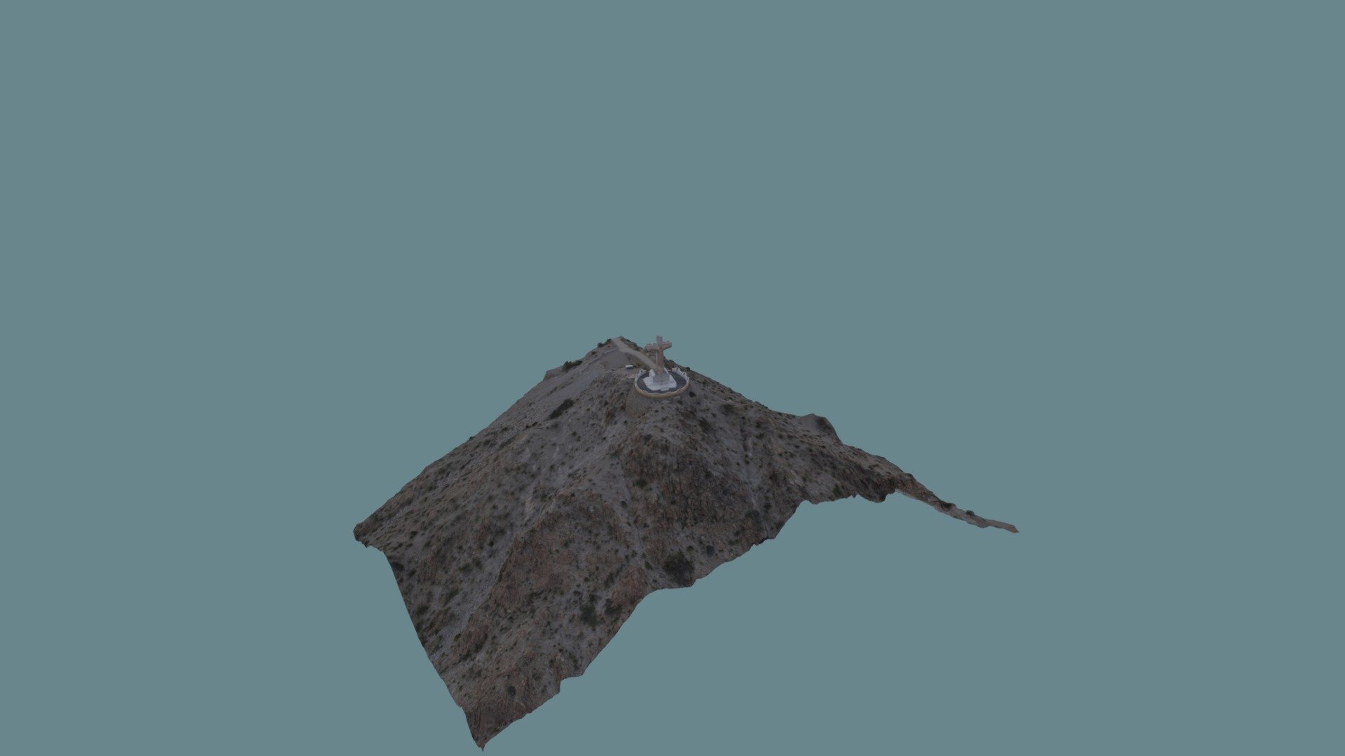 Mount Cristo Rey - 3D model by JesseG138 [fa1f926] - Sketchfab