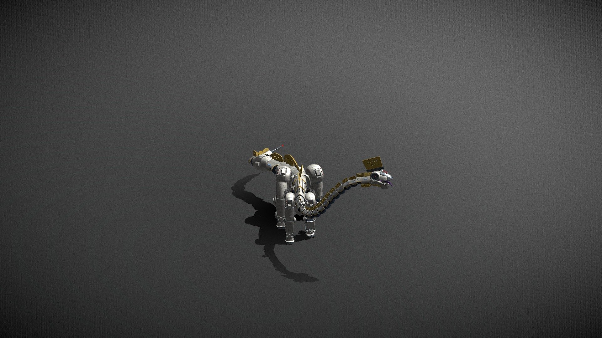 Mecha Diplodocus - 3D model by Labalafre [fa205b6] - Sketchfab
