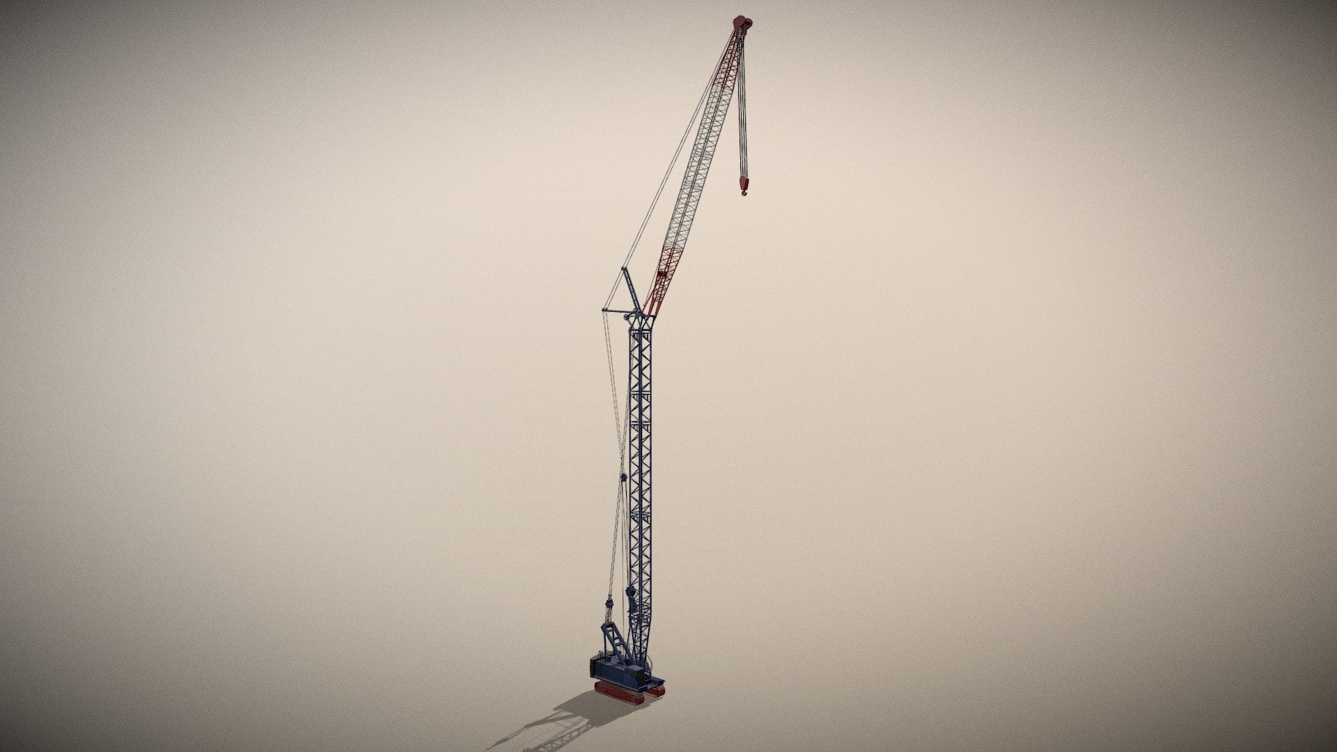 crane low poly - Download Free 3D model by Meas Rathnaksambath (@BigKBK ...