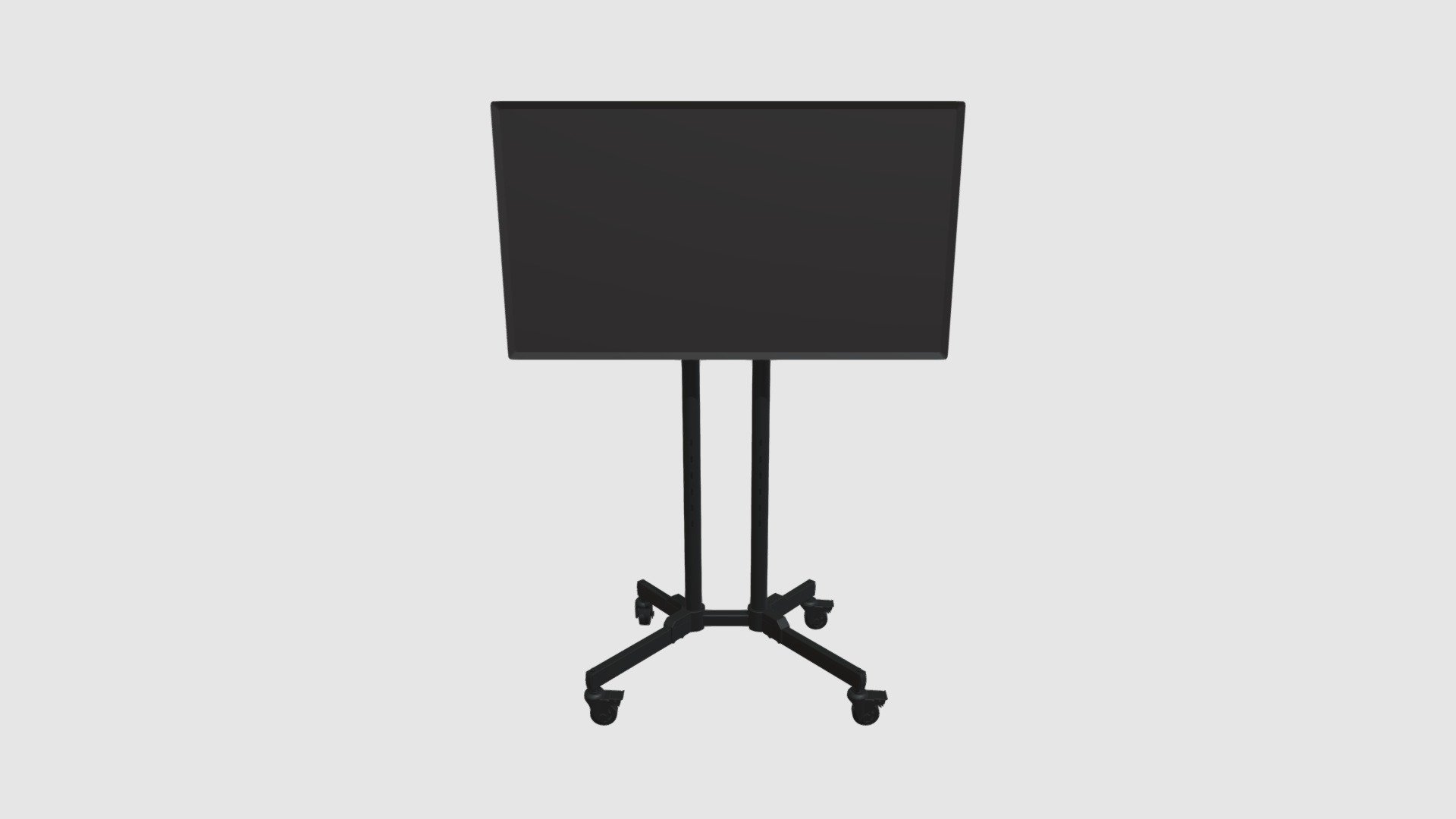 Small_wheel_Monitor_Stand - 3D model by Displayit [fa24478] - Sketchfab