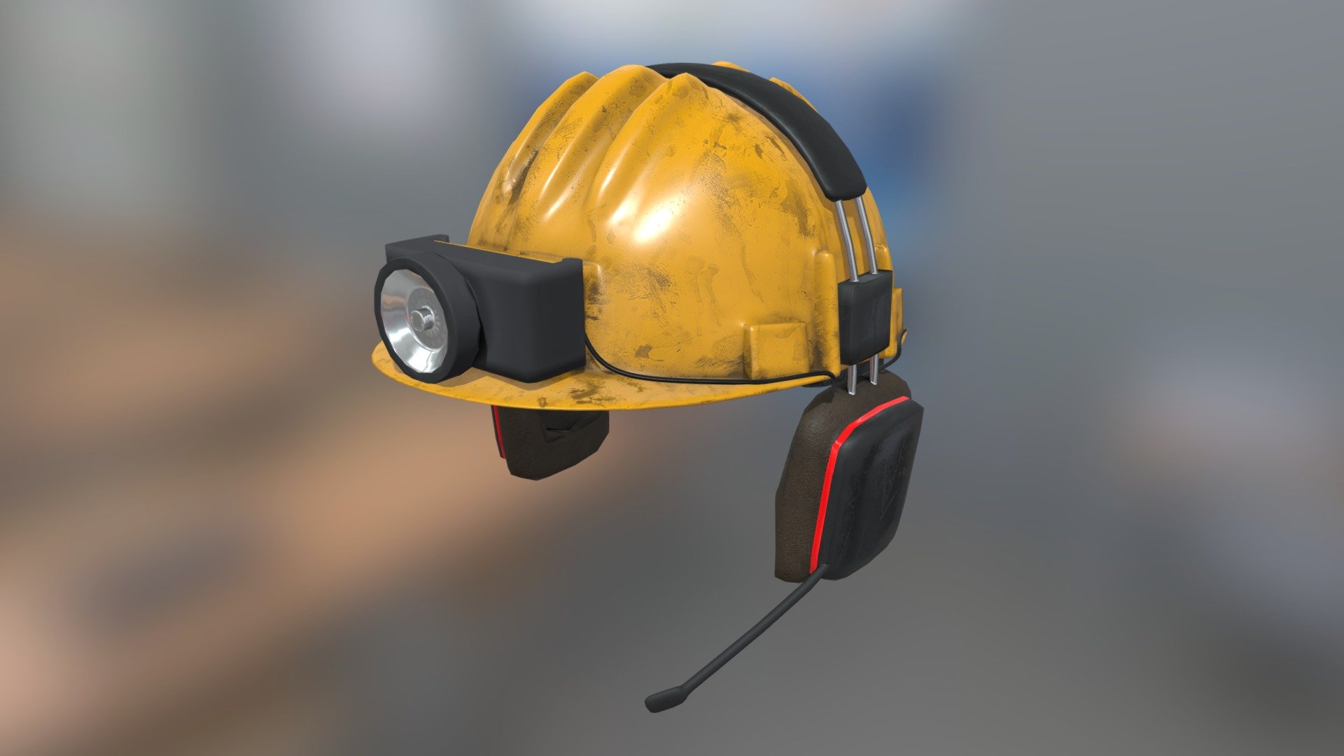 Hard Hat (Upgraded) - 3D model by simonjames247 [fa264f4] - Sketchfab