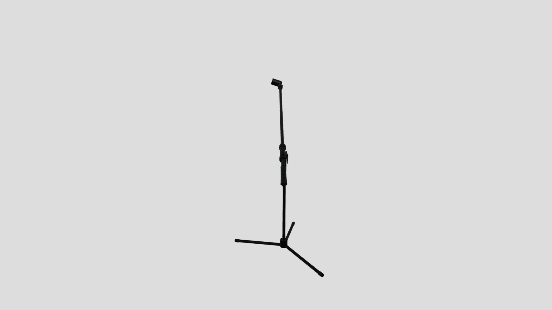 Microphone Stand B- Type - Download Free 3D model by krio302 [fa26ac4 ...