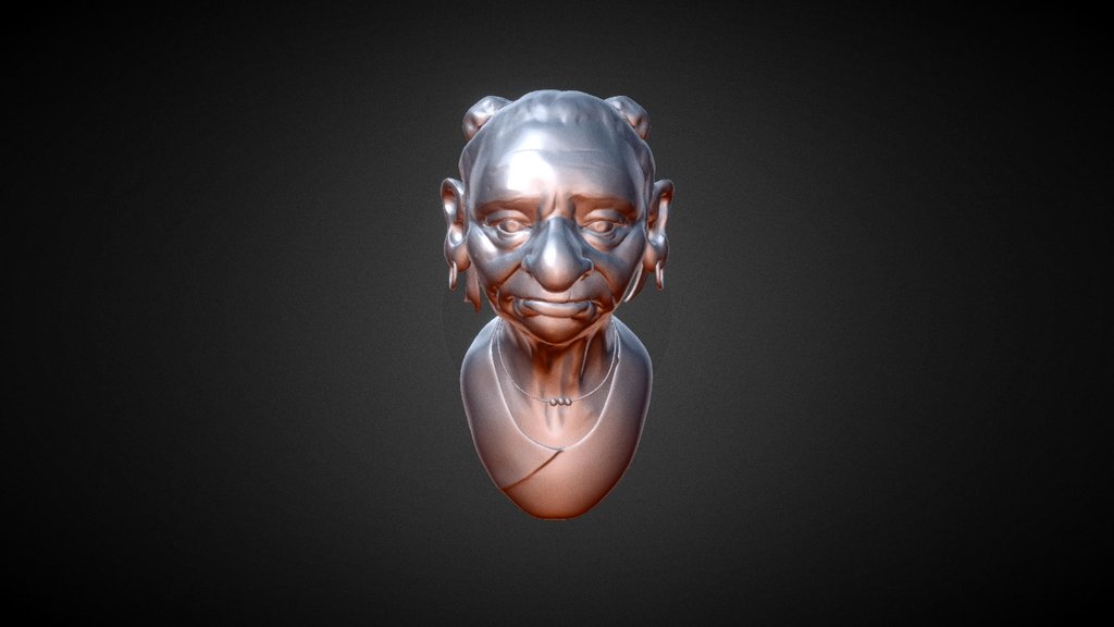 Old Lady - 3D model by Miguel (@mad4design) [fa28177] - Sketchfab