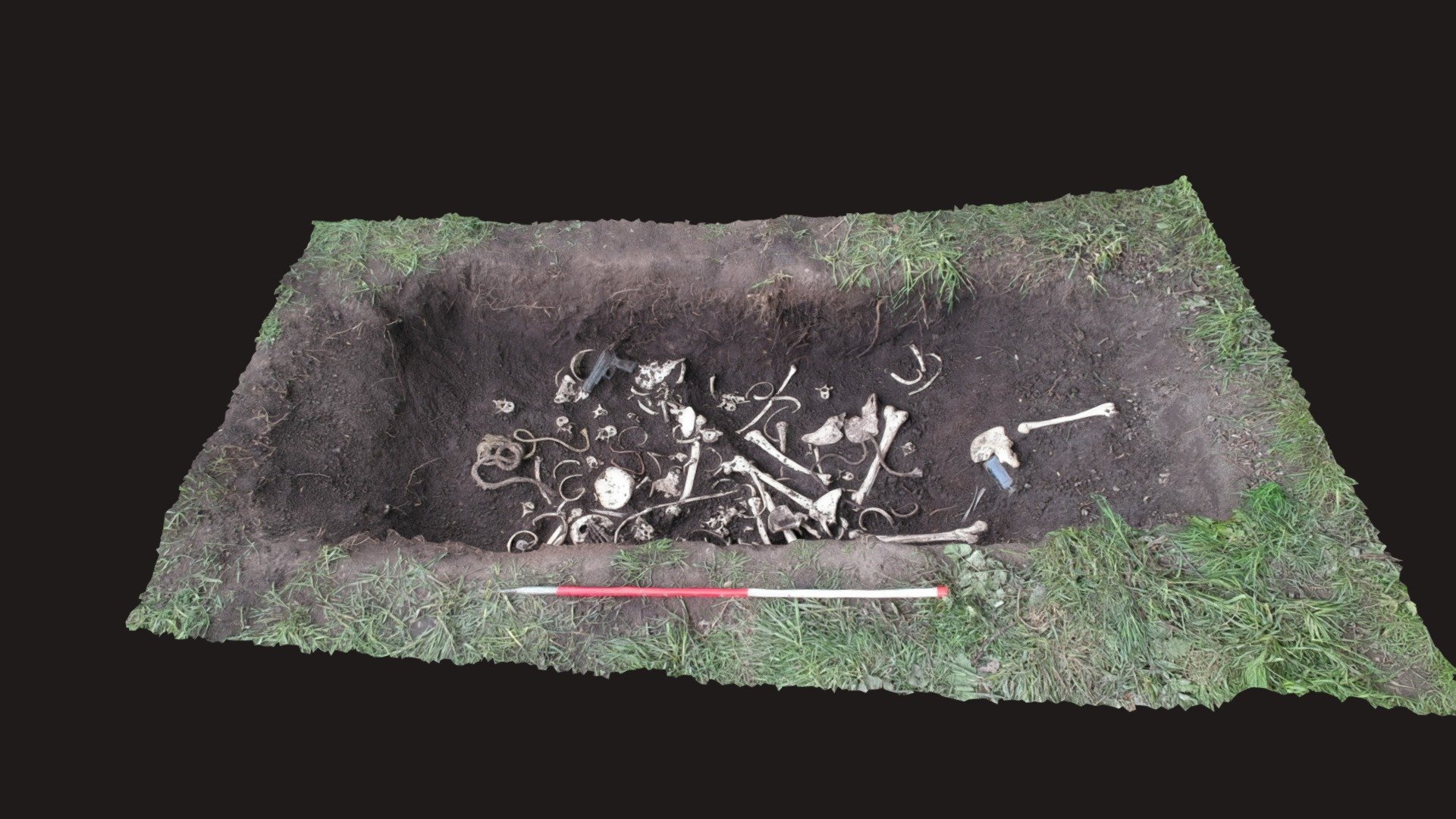 Forensic clandestine grave (mock excavation) - 3D model by Pat Randolph ...