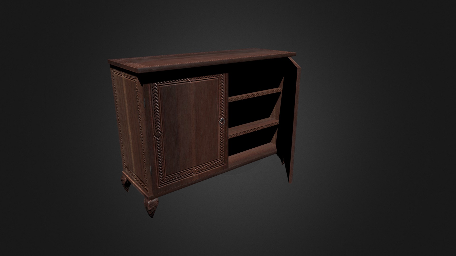 Cupboard - 3D model by RunemarkStudio [fa2a9ce] - Sketchfab