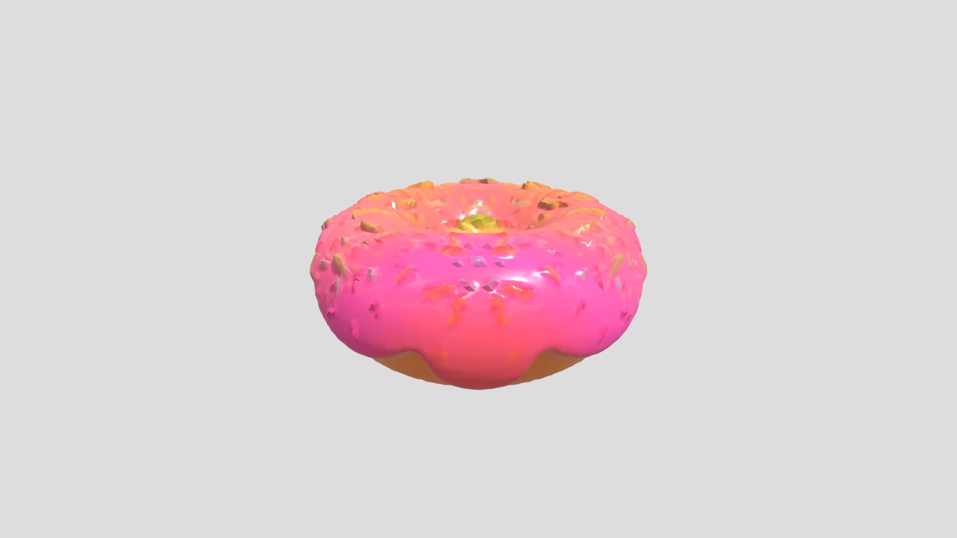 Doughnut! - Download Free 3D model by marvinmadalou [fa2c41a] - Sketchfab