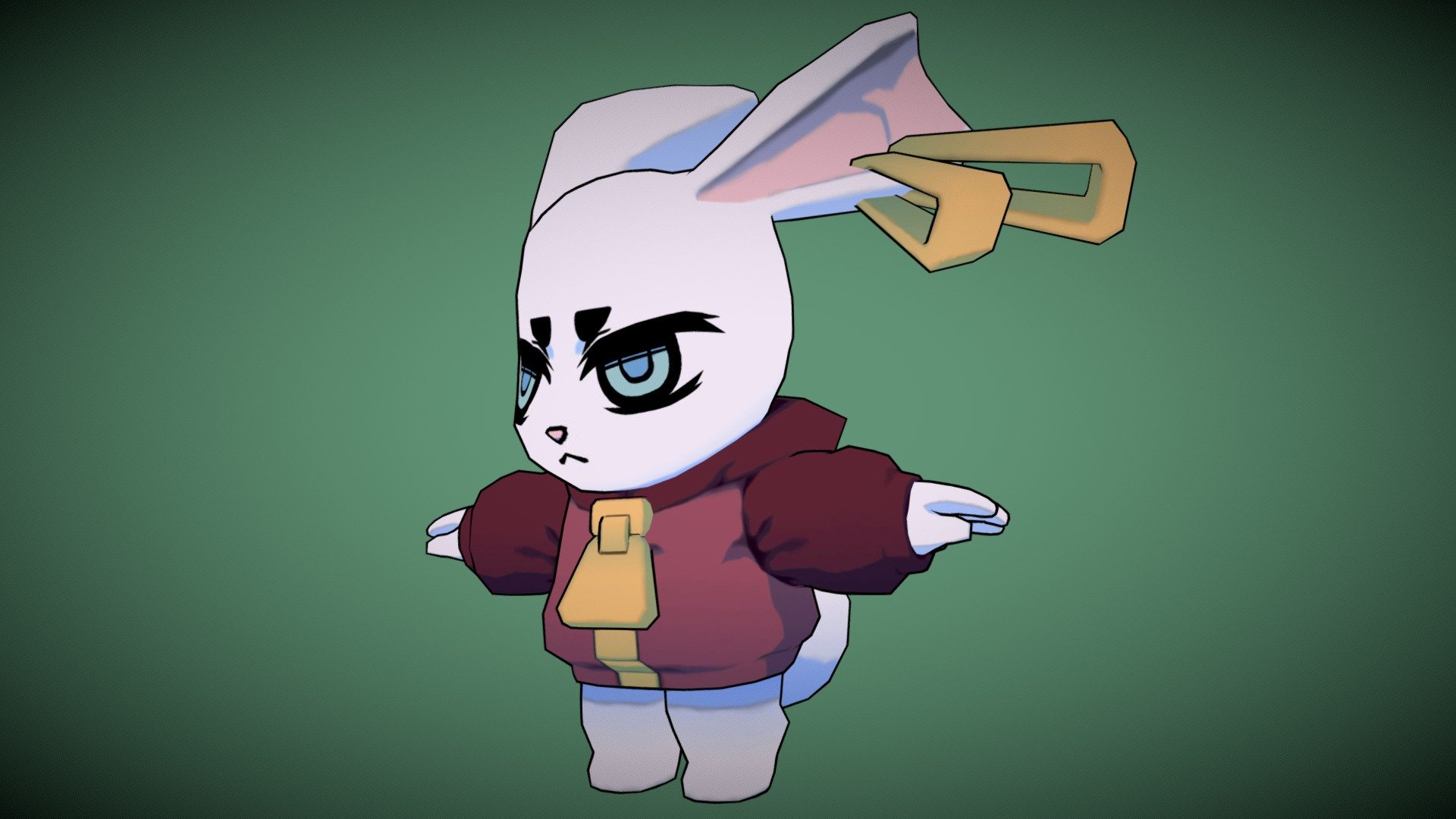 Rabbit Boy (Rigged) - Buy Royalty Free 3D model by CUBEKID (@CUBEKIDD ...