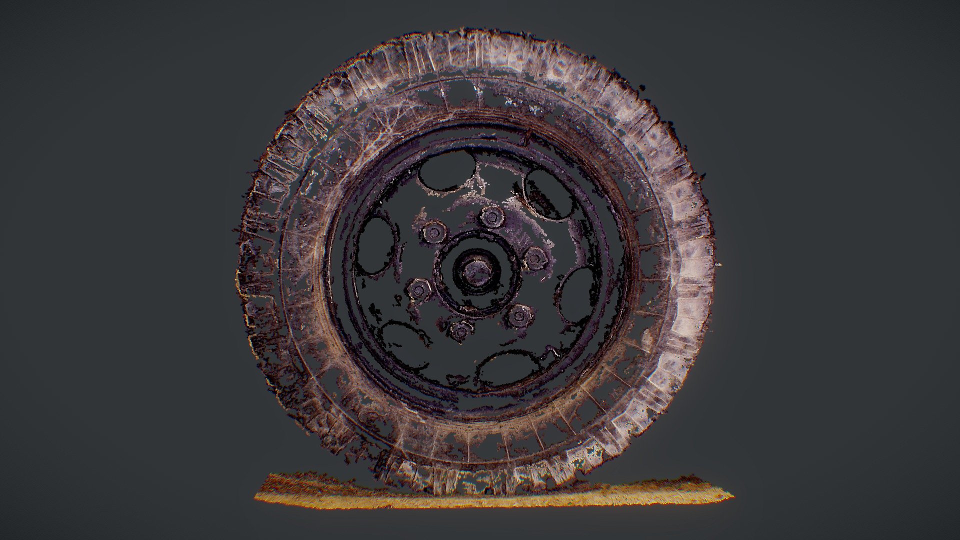 wheel - 3D model by ekatbers1 [fa2ec37] - Sketchfab