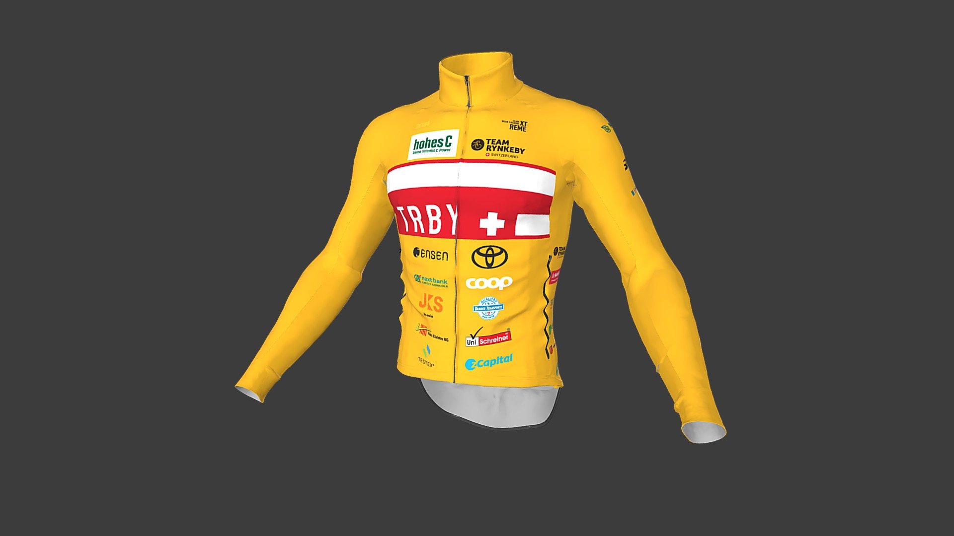 2024 CH TR Switzerland Storm jacket 04113 - 3D model by Konggaard - Xtreme Custom (@Konggaard ...