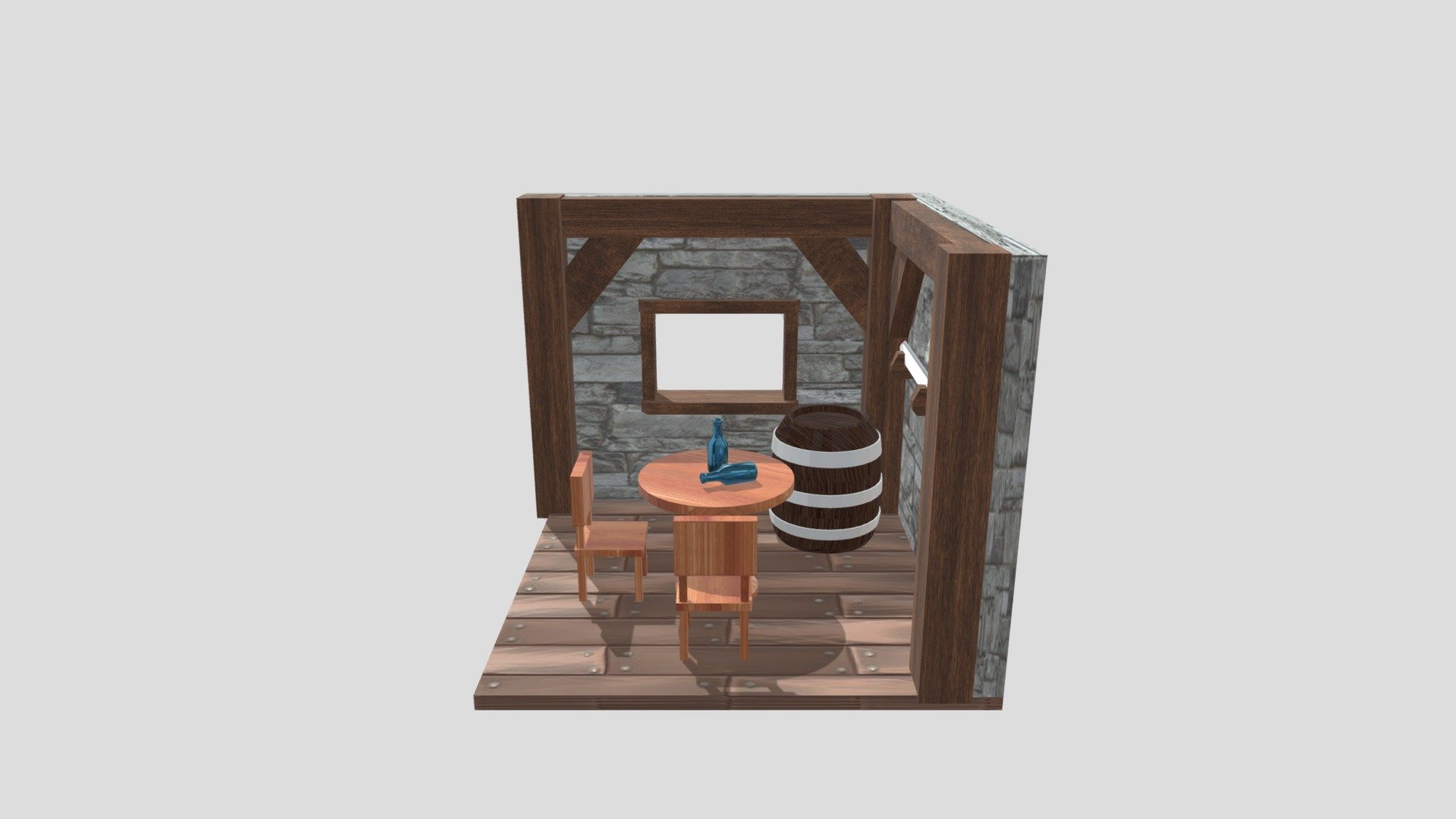 Medieval Scene - 3D model by Wender Michael (@WDmichael) [fa2f710 ...