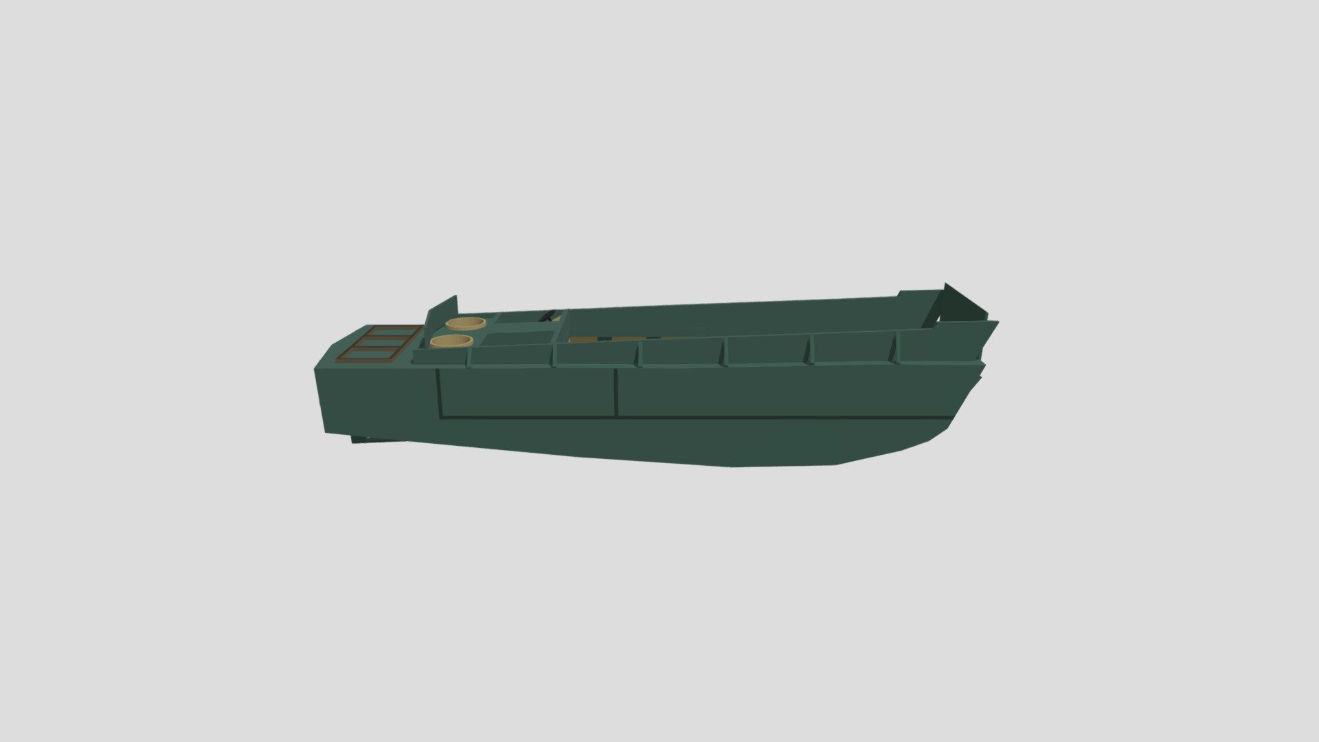 higgins boat - 3D model by seanwilkesj [fa2fa46] - Sketchfab