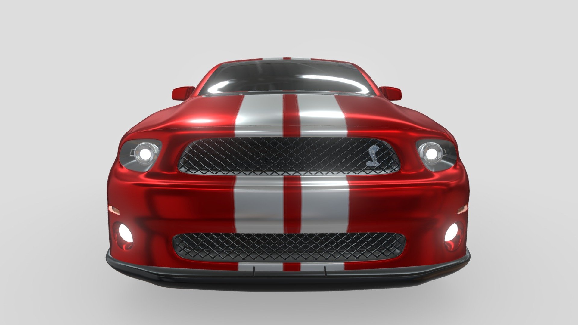 Shelby GT500 - 3D model by José David Torres Adelantado ...