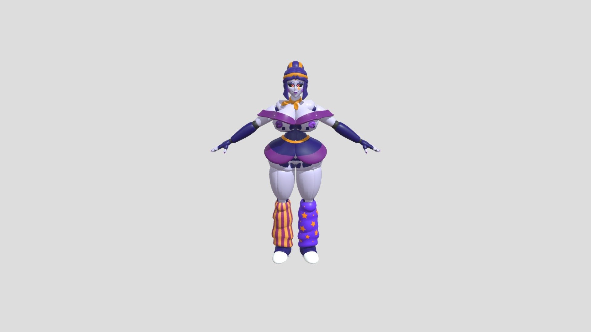 Ballora_glamrock - 3D model by trwilson882 [fa30b34] - Sketchfab