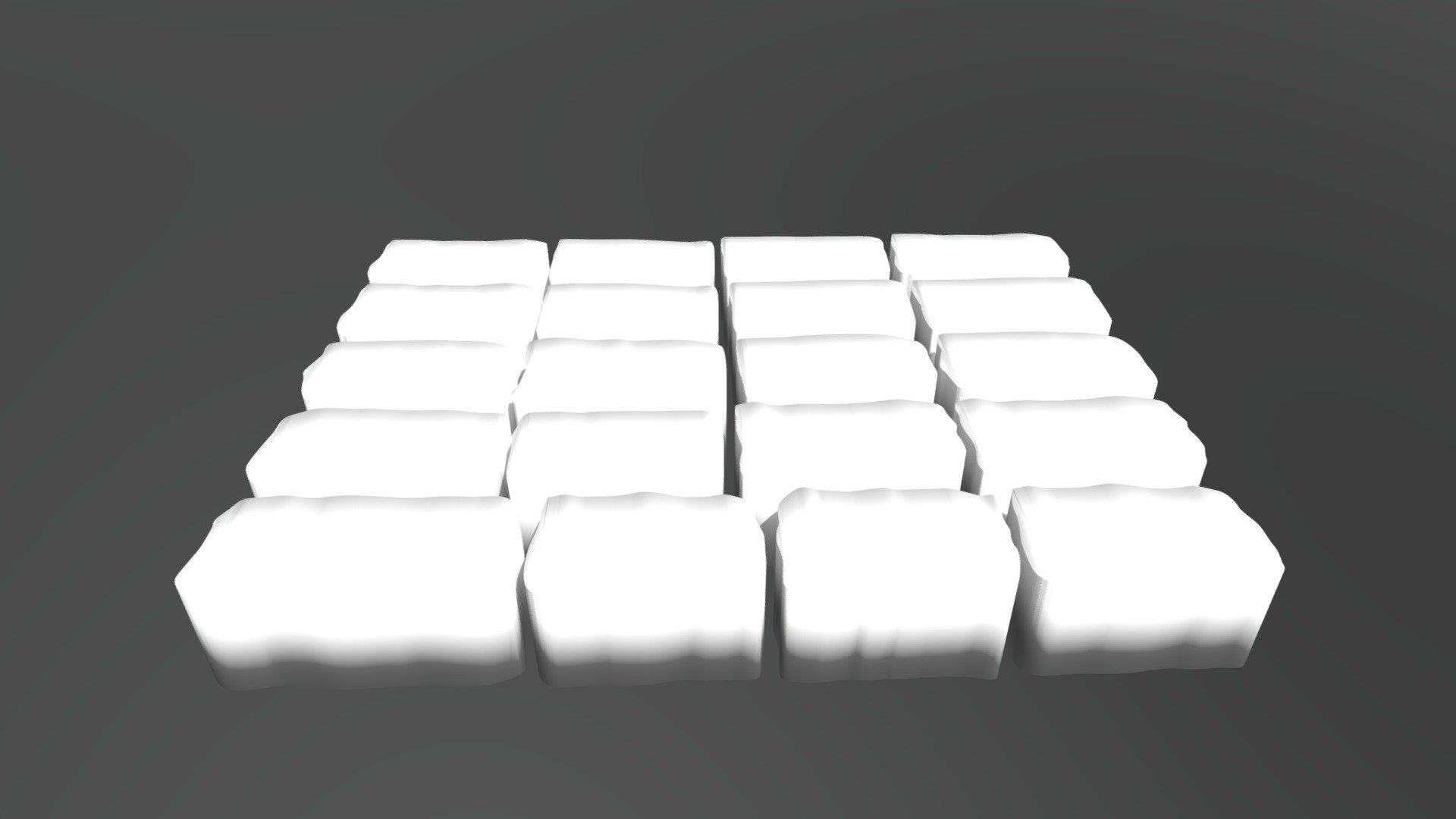 Cobblestone Grid Pattern Wide Side Up - Download Free 3D model by STONE ...