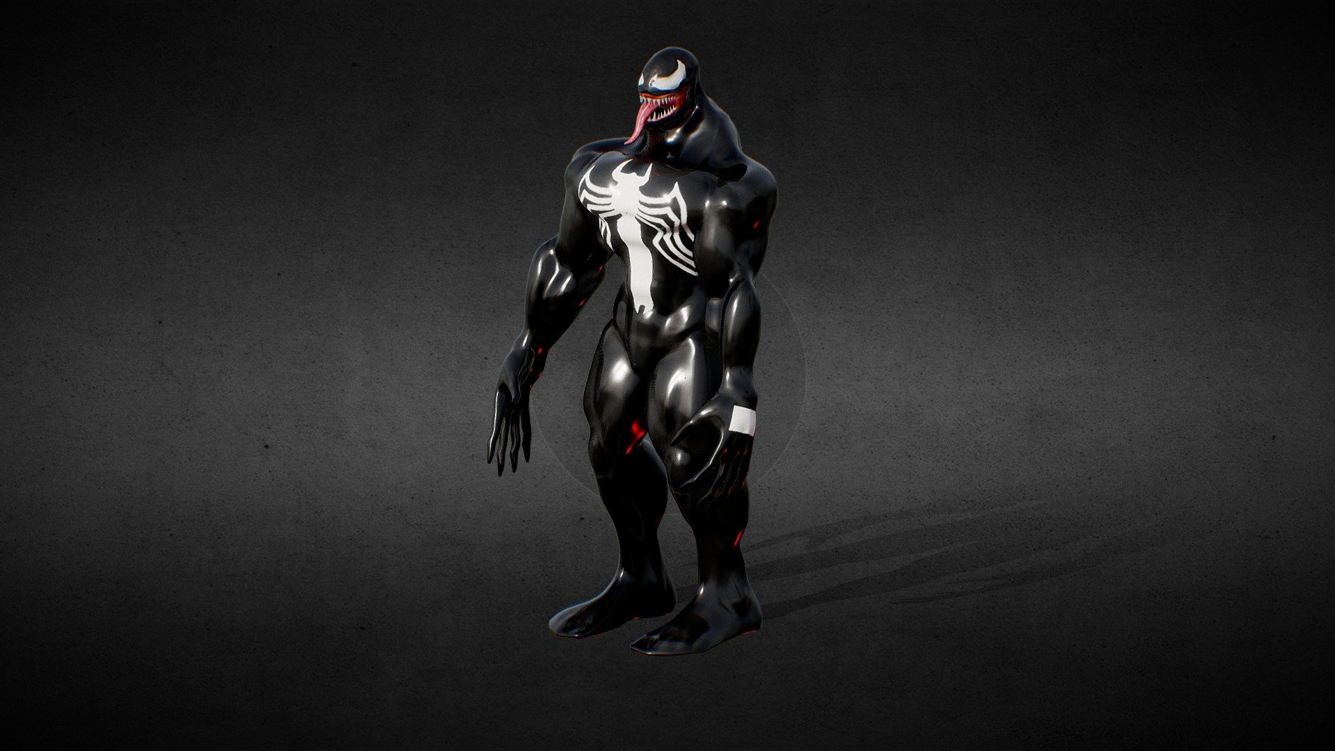 Venom Animated - Buy Royalty Free 3D model by Kasit Studio (@kasit) [fa32023] - Sketchfab Store