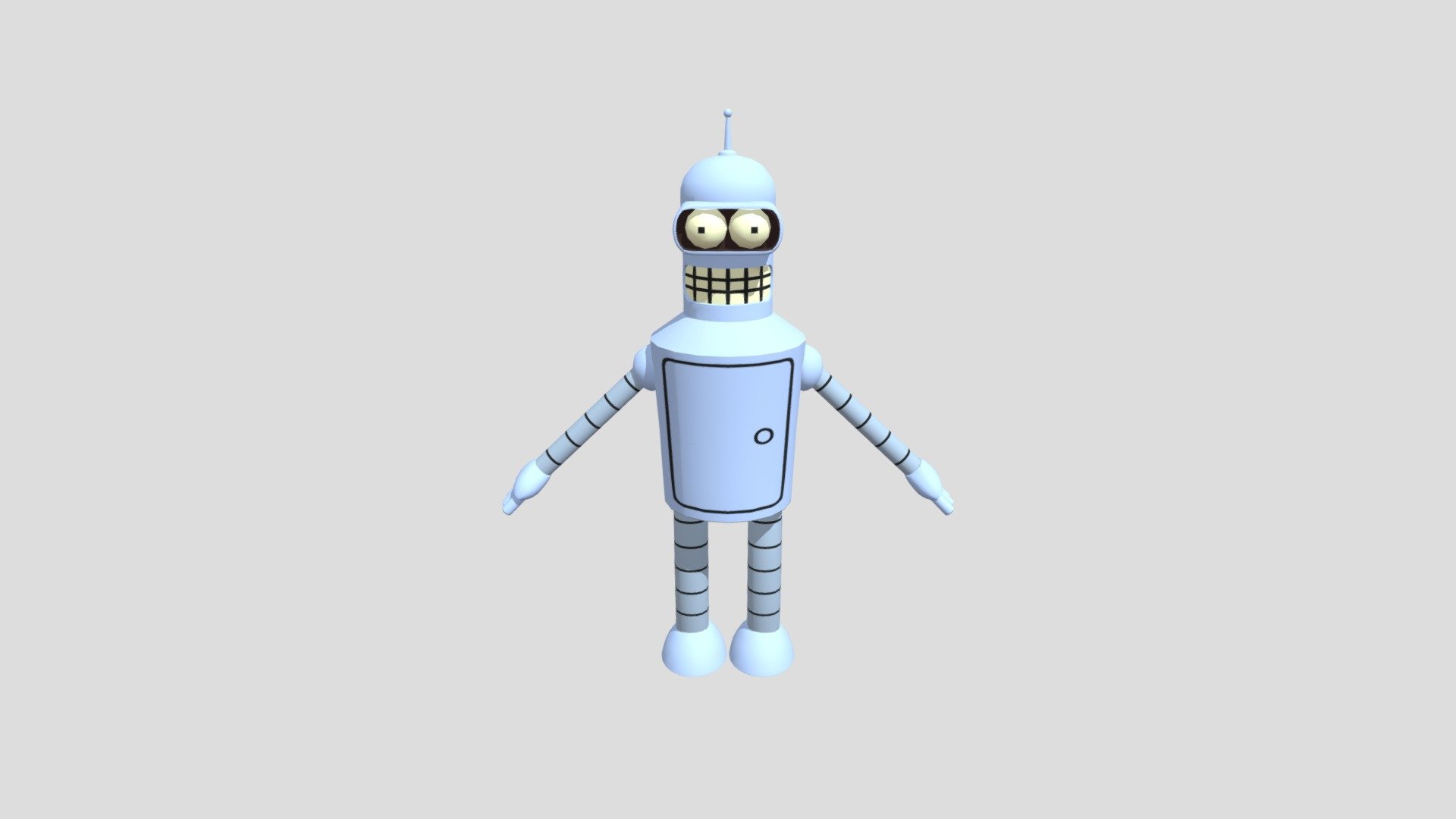 Bender - Download Free 3D model by Gusifer719 (@Gusifer71) [fa32300 ...