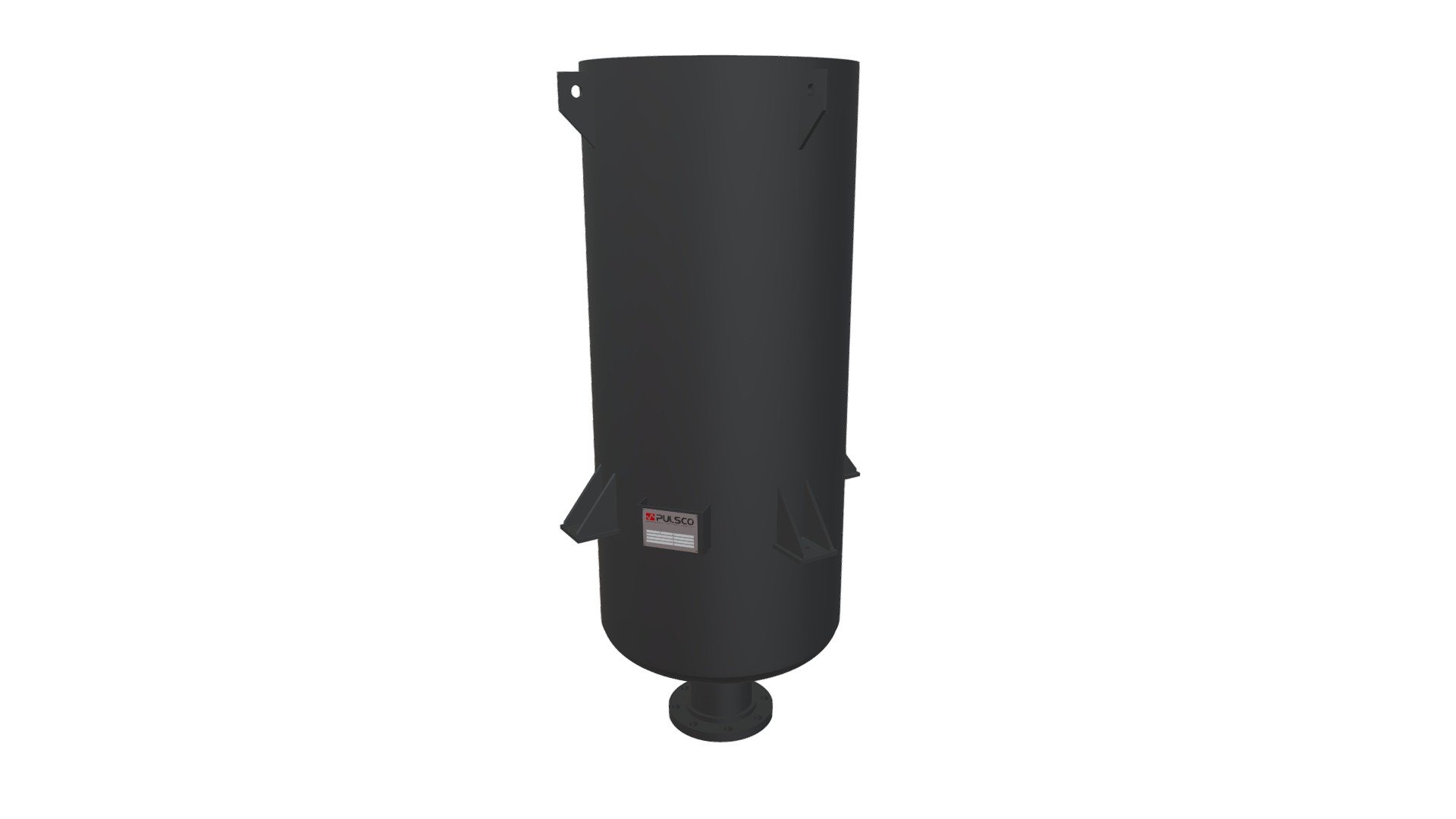 Industrial Blowdown Vent Silencer - 3D model by PULSCO [fa32e72 ...