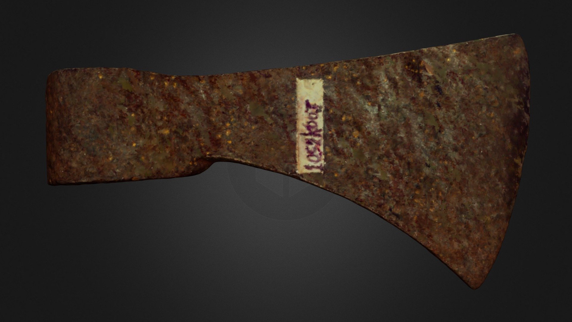 TRADE AXE - 3D model by Lakehead Anthropology (@LakeheadAnthropology ...