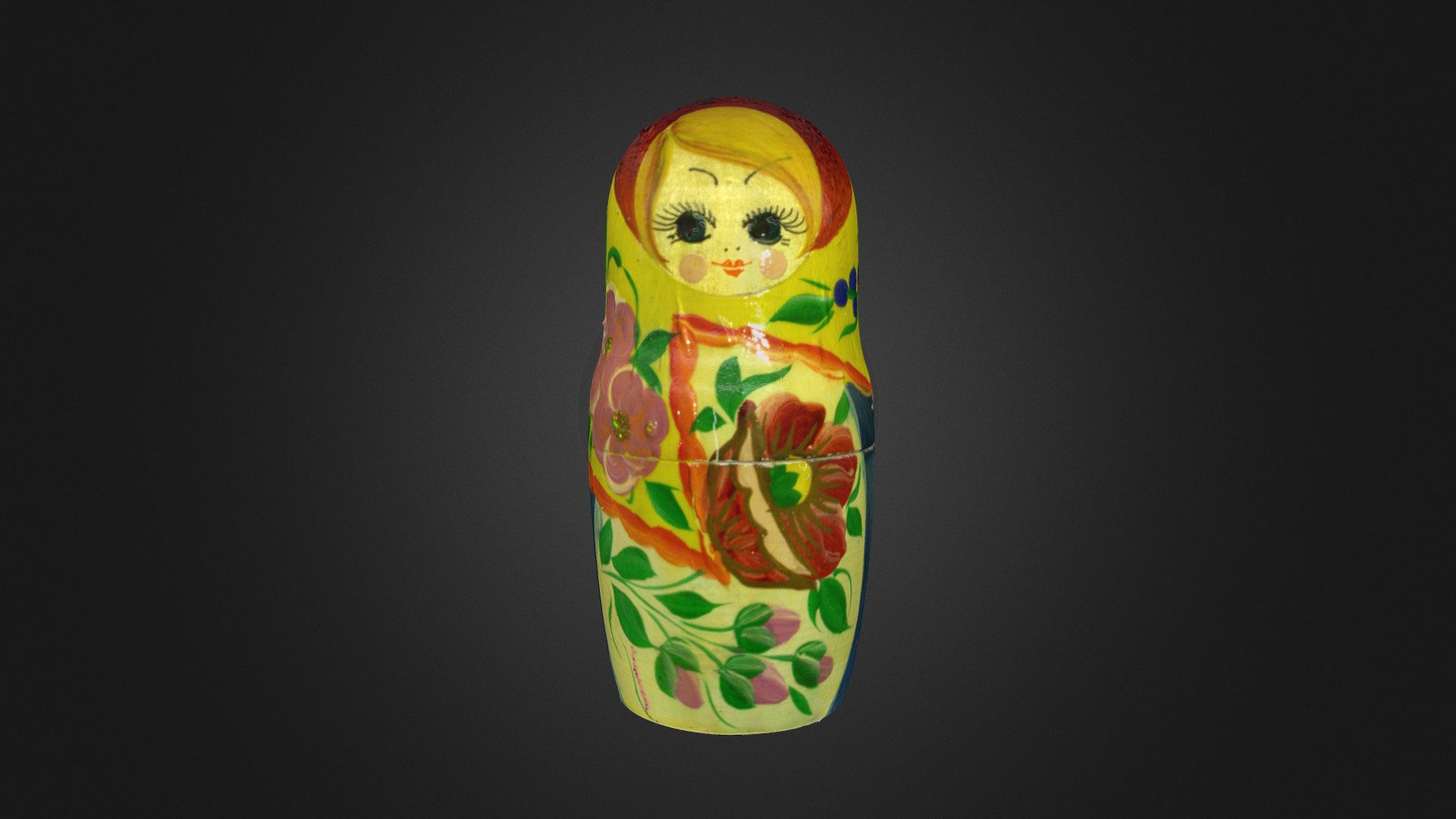 Matryoshka - 3D model by danchturmovik2.0 [fa3476e] - Sketchfab