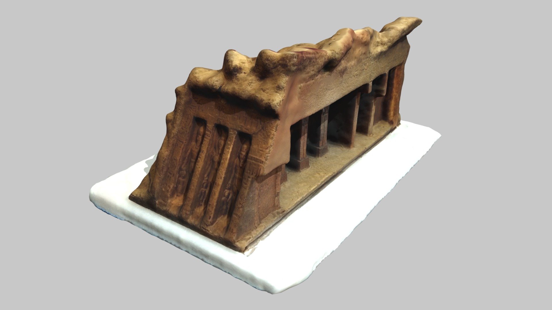 Nefertari Temple - 3D model by michele.calvano [fa3490c] - Sketchfab