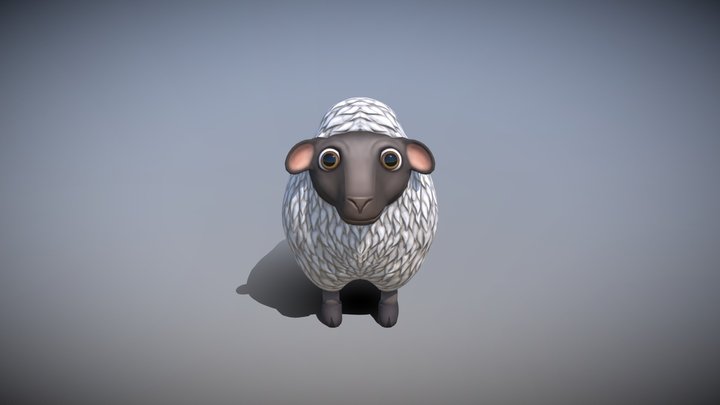 Stylized-sheep 3D models - Sketchfab