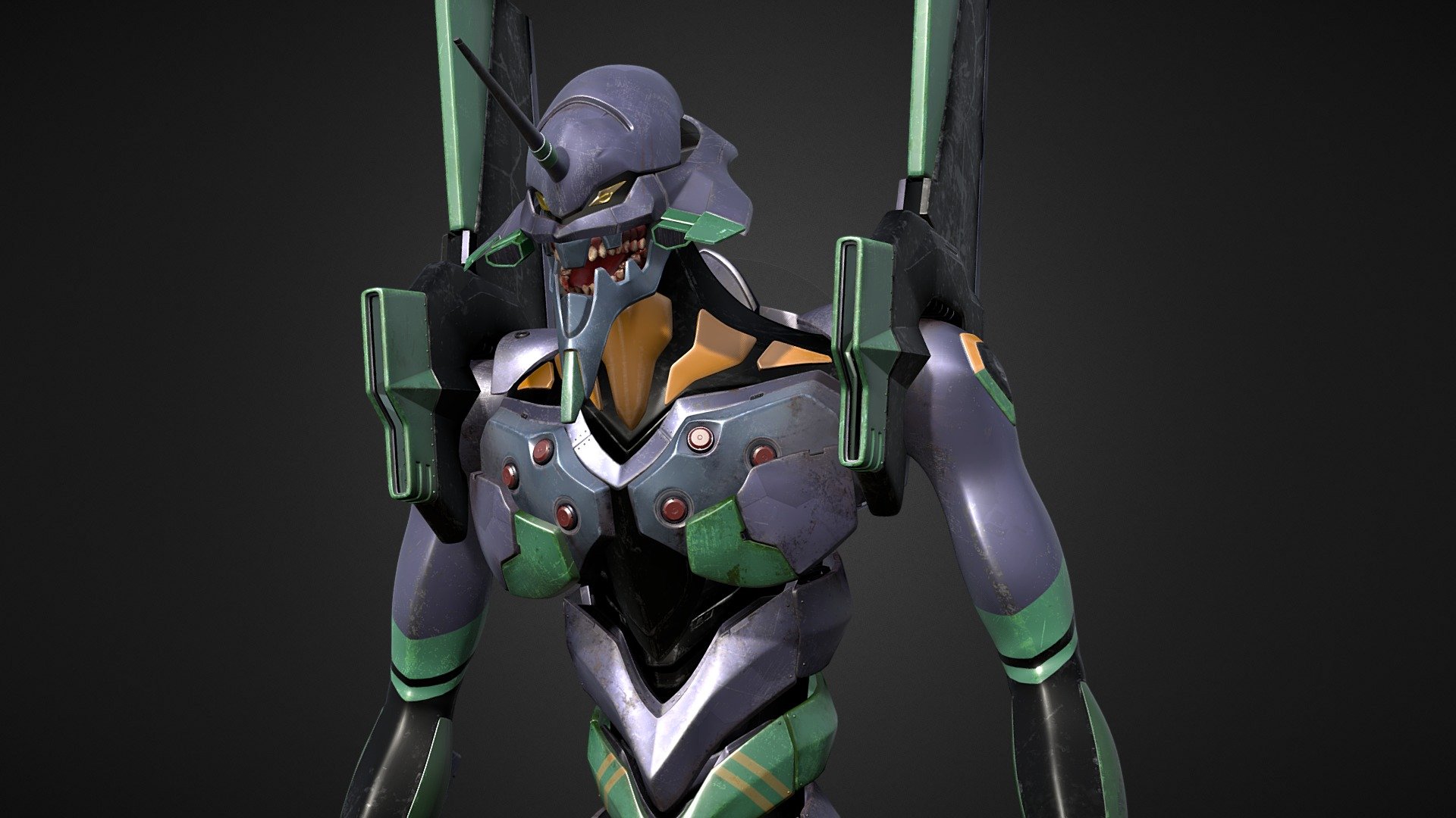 EVA Giant Robot - Buy Royalty Free 3D model by Studio 795 (@studio_795 ...
