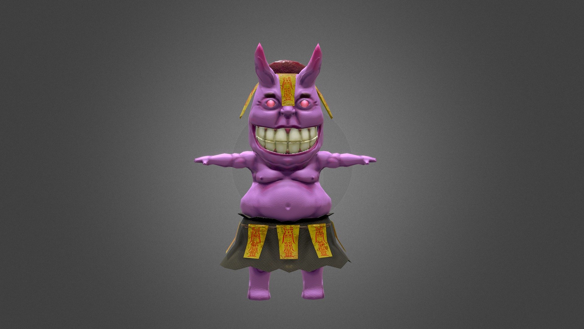 Fat Oni - 3D model by hinofficial [fa37a61] - Sketchfab