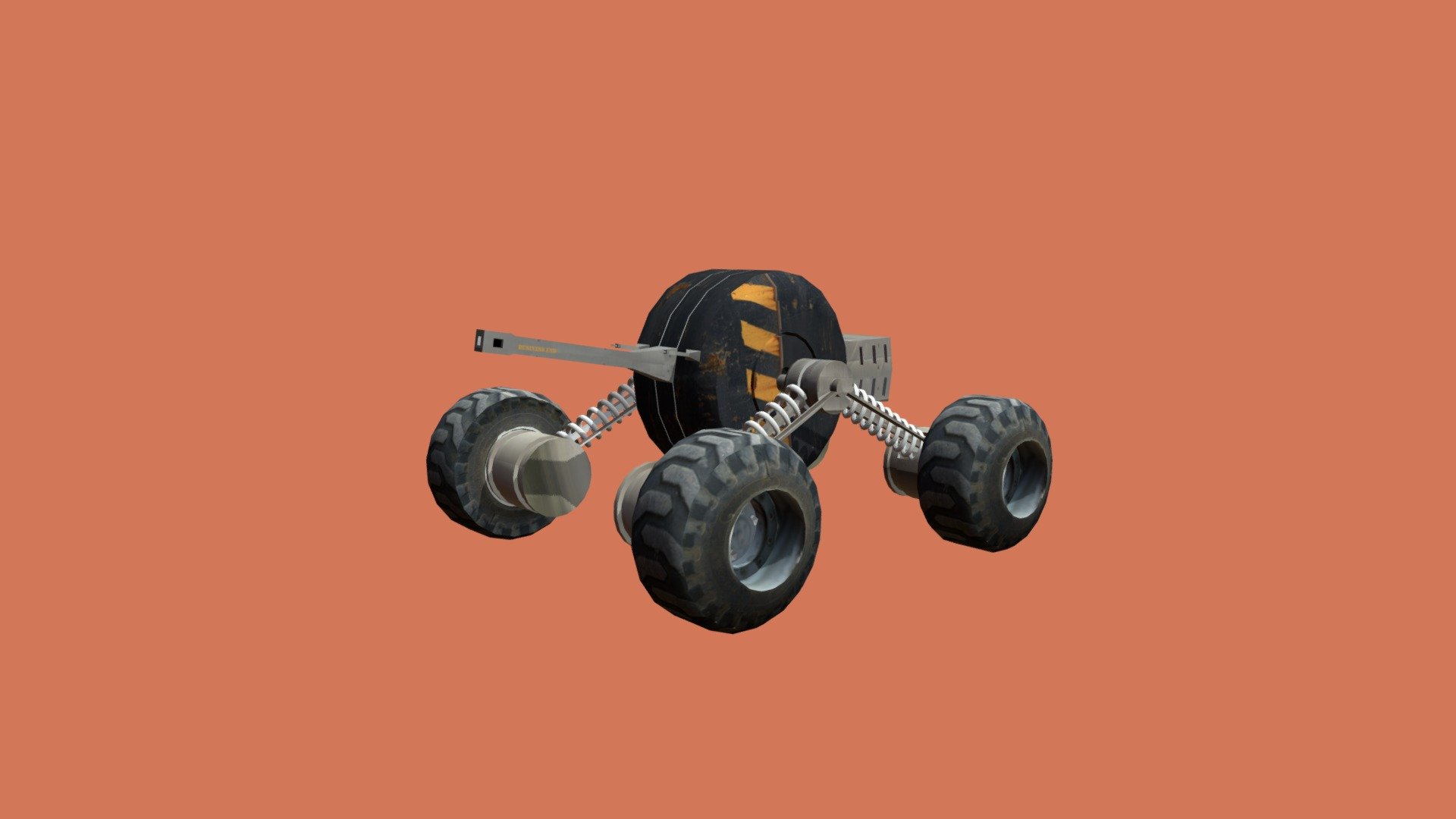 Desert Rover - 3D model by PlattIntroTo3d [fa3a88a] - Sketchfab