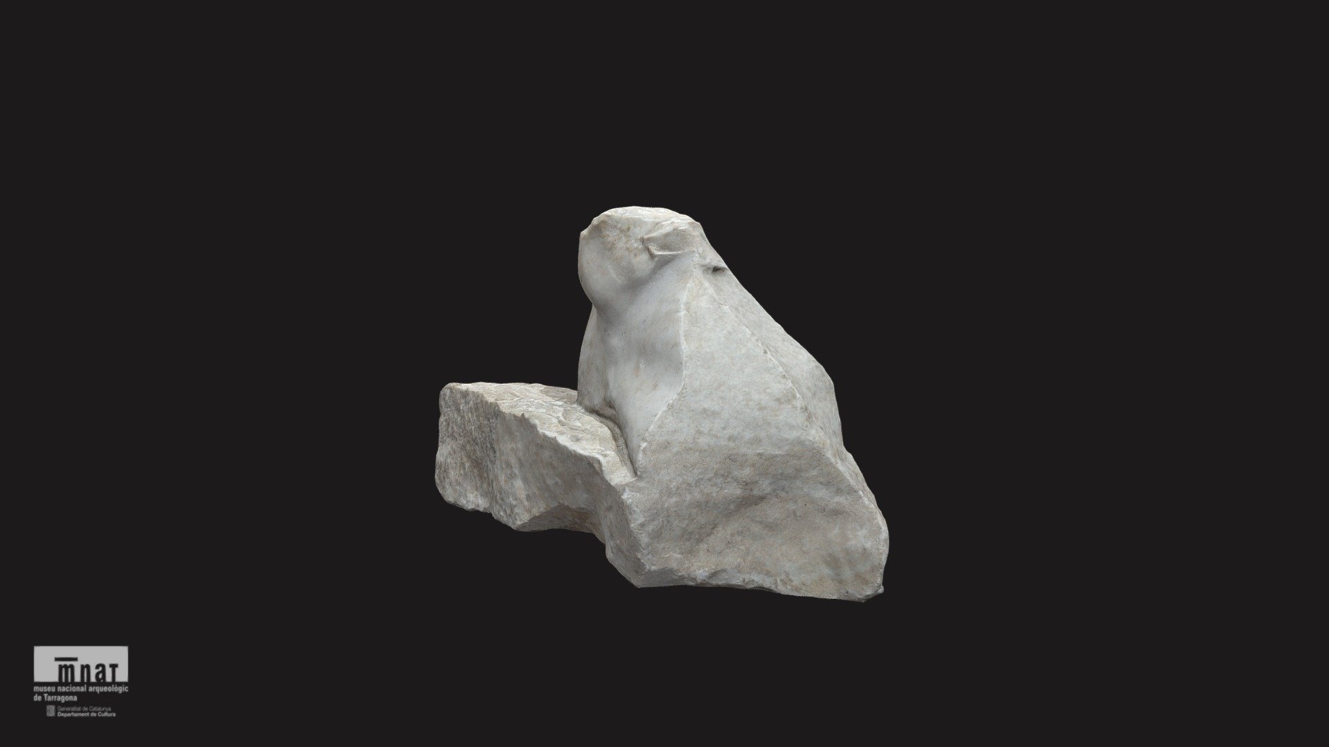 Fragment d'estàtua - MNAT 7589-2 - Download Free 3D model by Museu ...