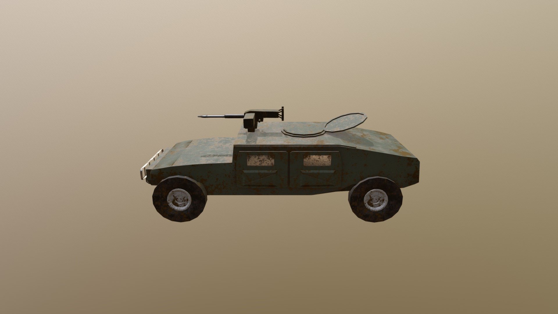 Humvee - 3D model by Ignosis [fa3c184] - Sketchfab
