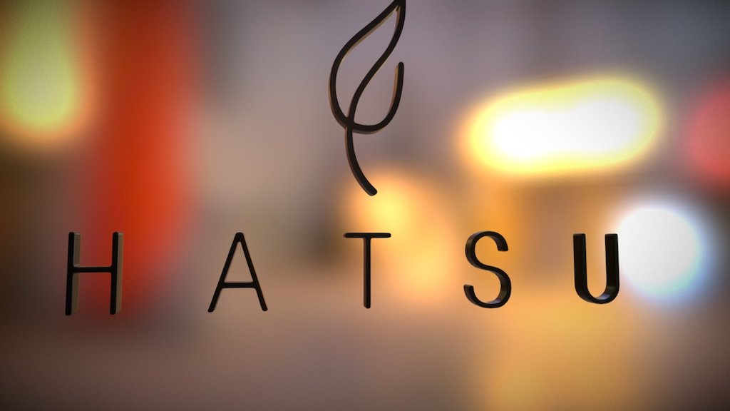 Hatsu 3d Logo - 3D model by EYEFLY Productions (@EyeFly) [fa3c580 ...