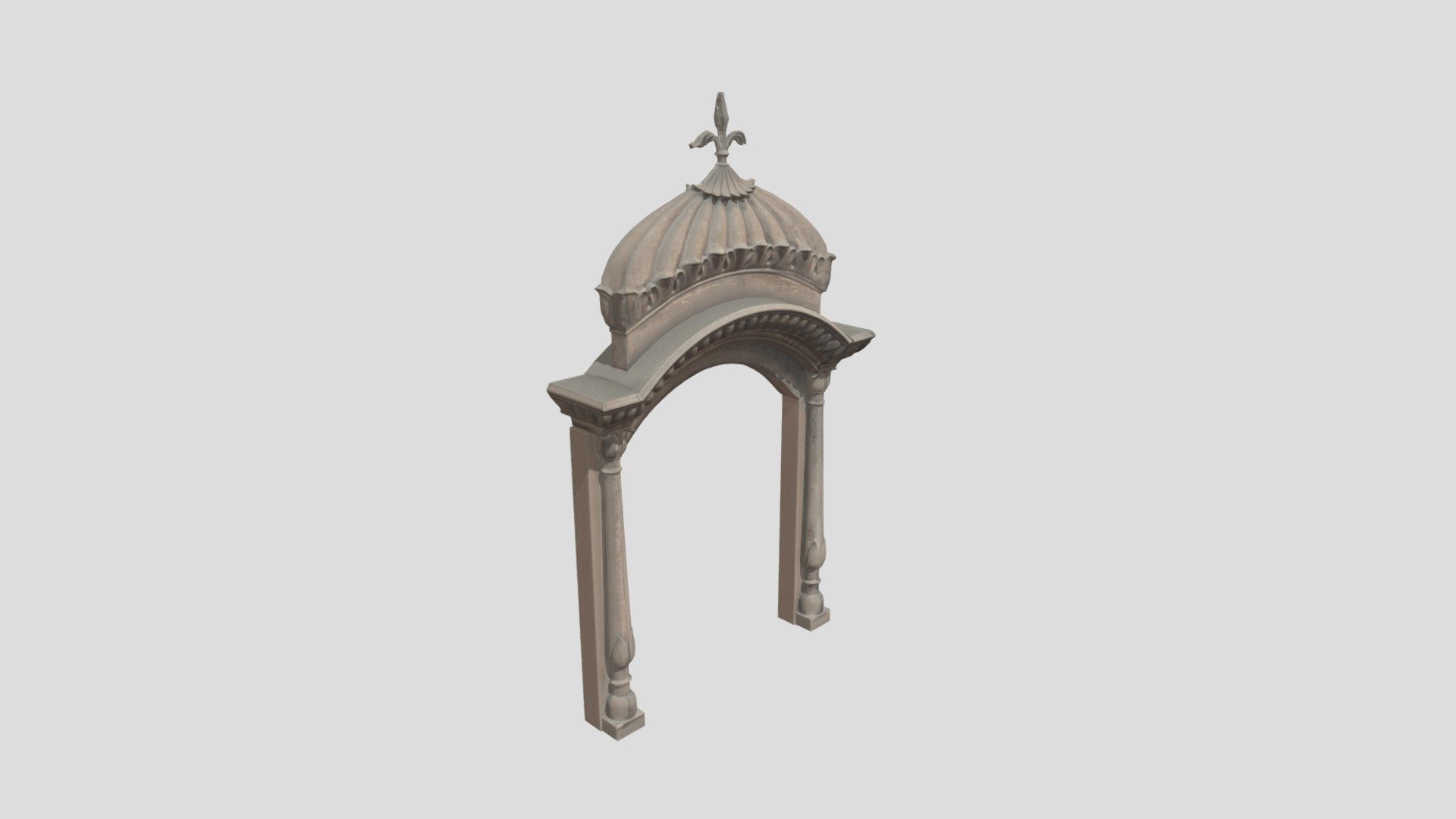 Decorative Window Frame - 3D scan Quixel - Download Free 3D model by ...