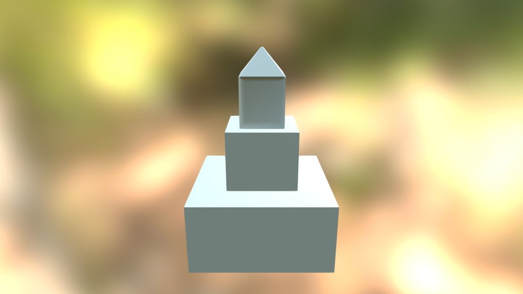 Monument - 3D model by dxwynser [fa3d243] - Sketchfab