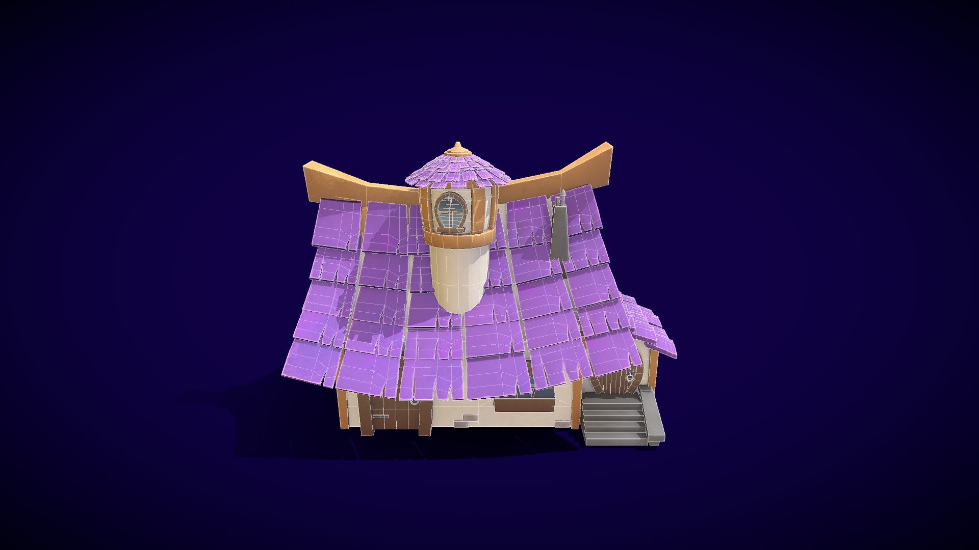 Stylized House - 3D model by Natt.dsm (@natt-dsm) [fa3d8af] - Sketchfab