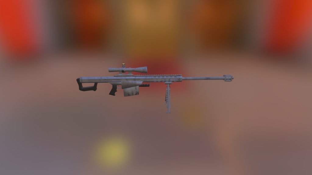 50 cal remastered - 3D model by DenisL [fa3f830] - Sketchfab