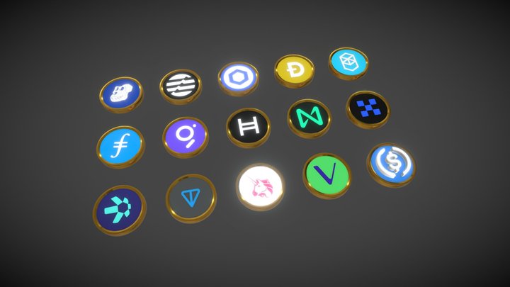 Token 3D models - Sketchfab