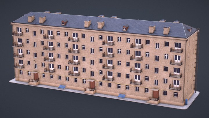 Khrushchyovka 3D models - Sketchfab